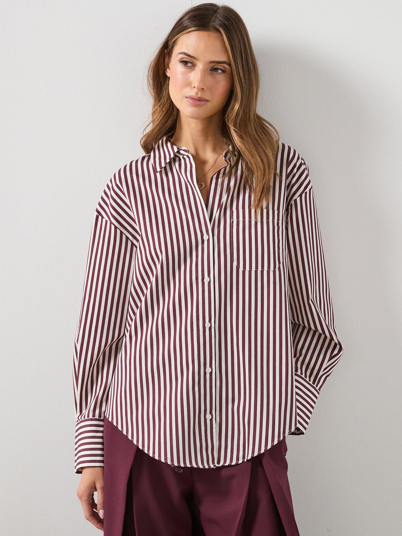 Mango Pocket Striped Shirt - Stripe | Very