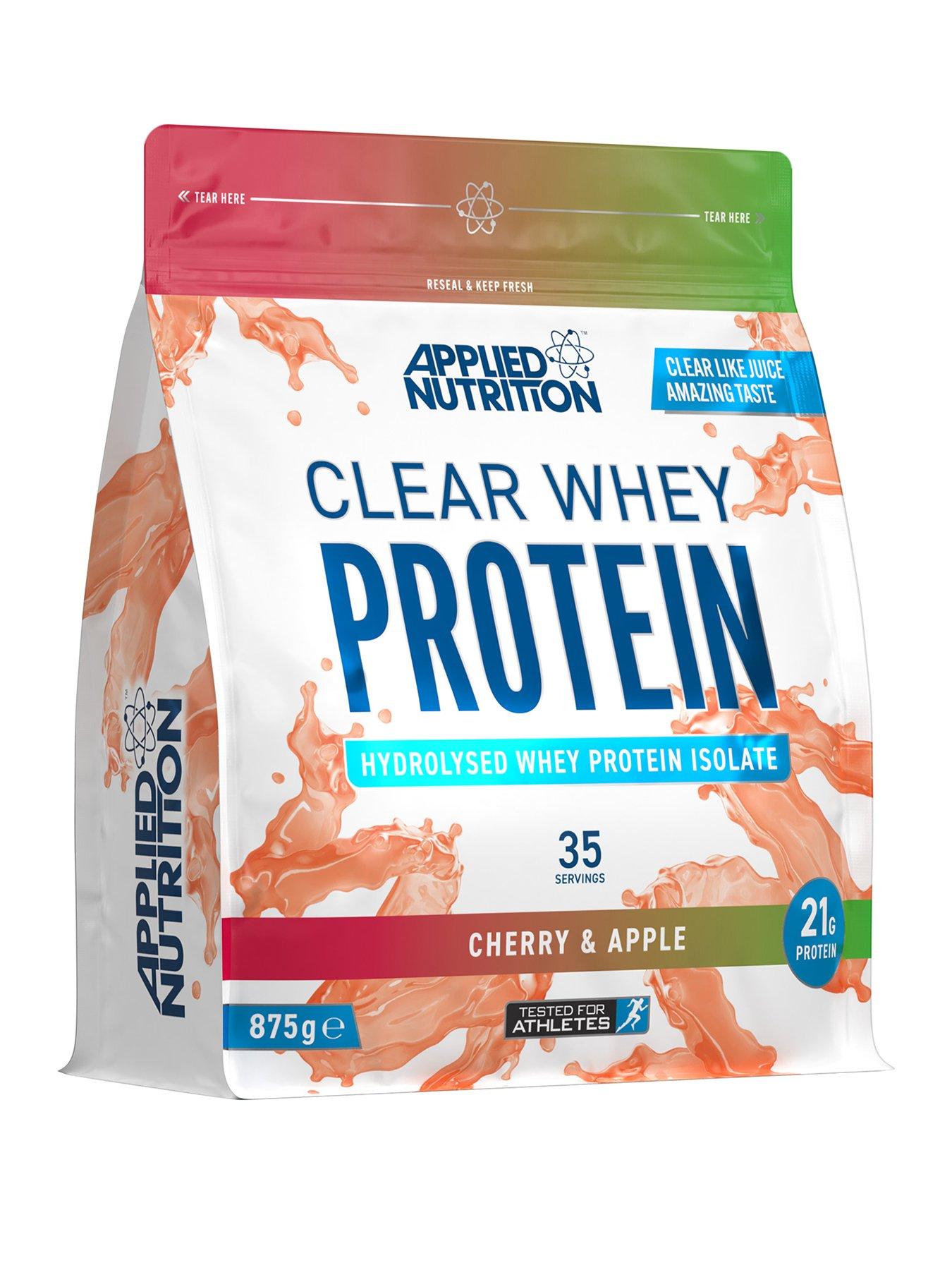 Applied Nutrition Cherry & Apple Clear Whey Protein 875g (35 Servings ...