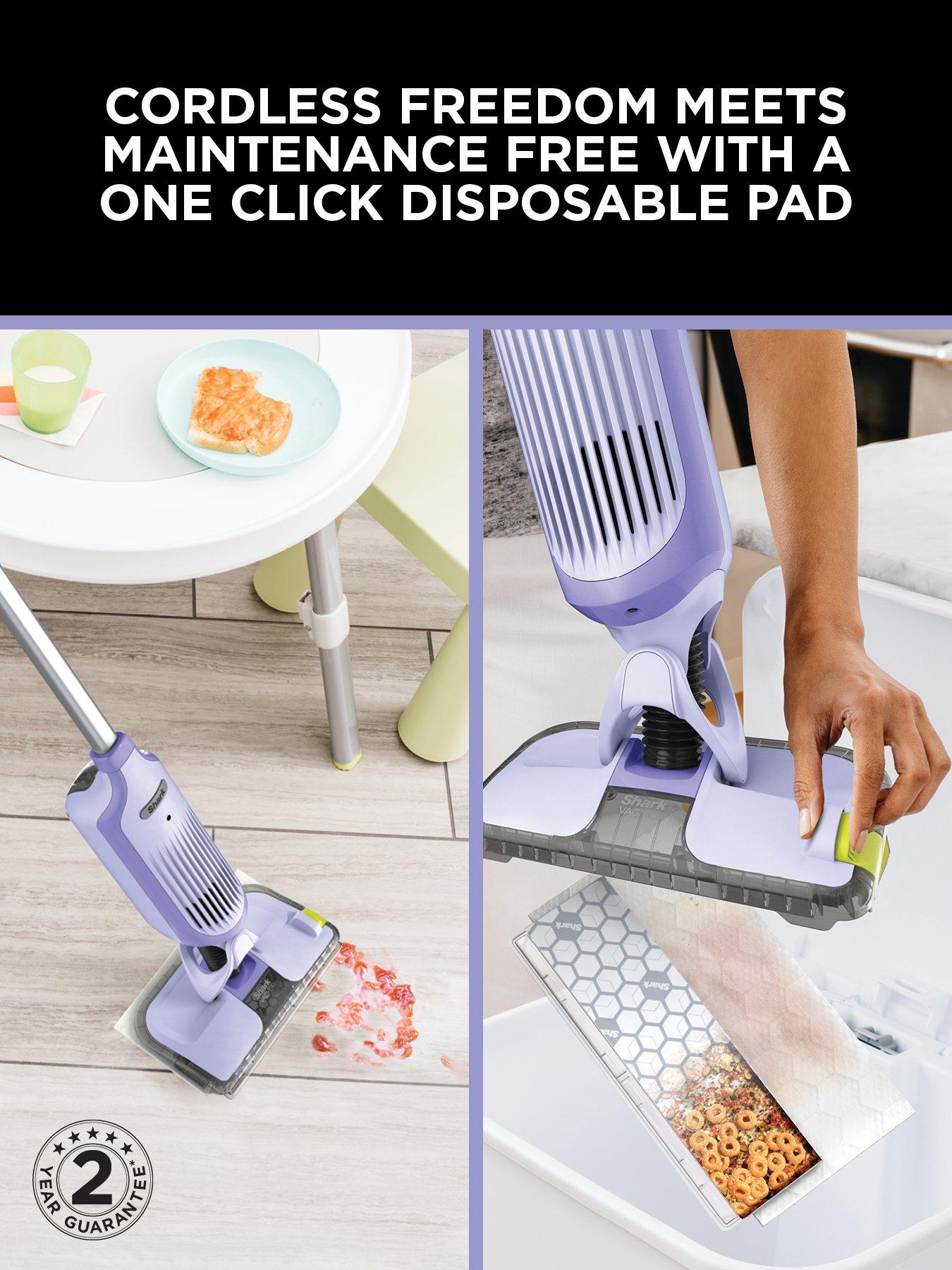 Shark VacMop 2-in-1 Cordless Vacuum Mop with Targeted Spray VM200UKPL ...
