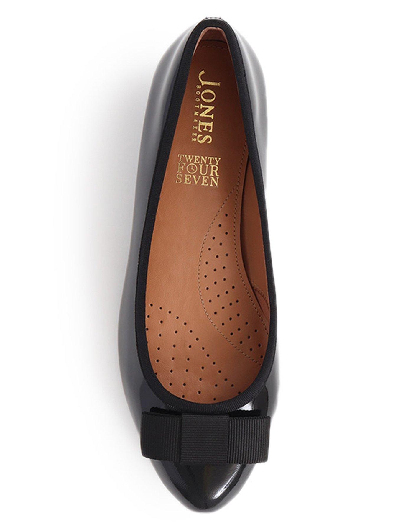 Jones Bootmaker Soleil Wide Fit Ballerina - Black | Very
