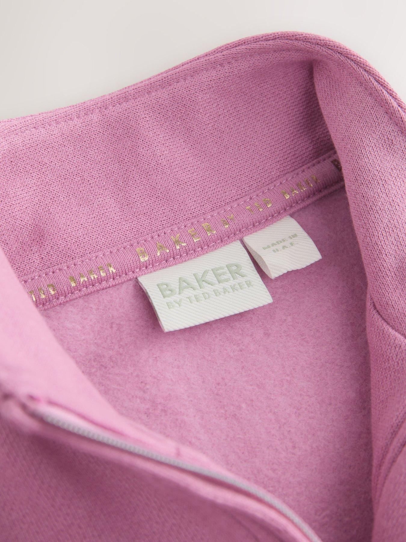 Ted Baker Younger Girls Ruffle Flare Sweat Set - Pink | Very