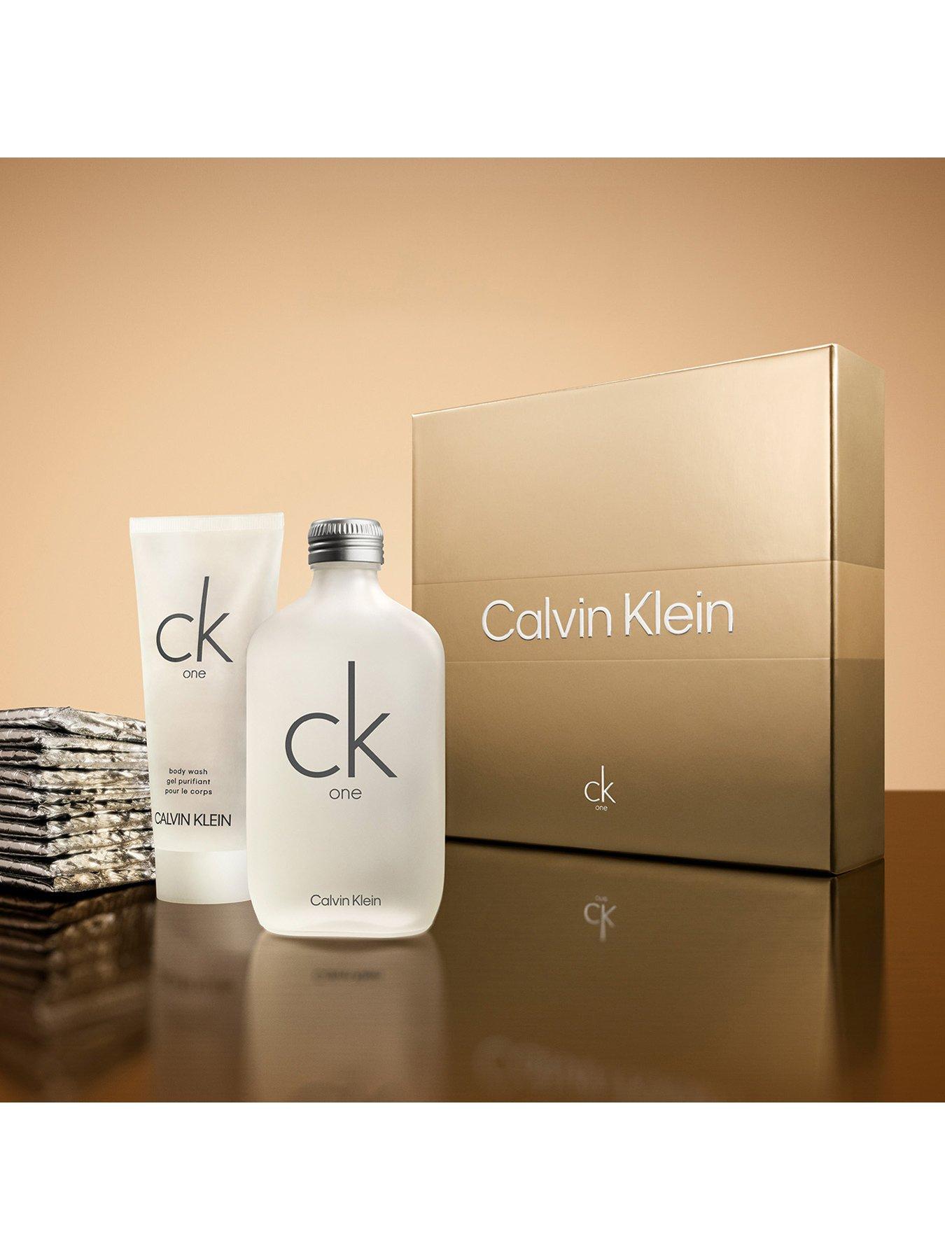 Calvin Klein Ck One Essence Parfum Intense and Shower Gel Unisex Duo ...