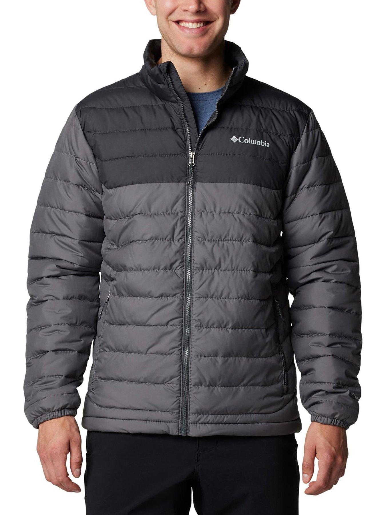 Columbia Mens Powder Lite Jacket - Grey | Very