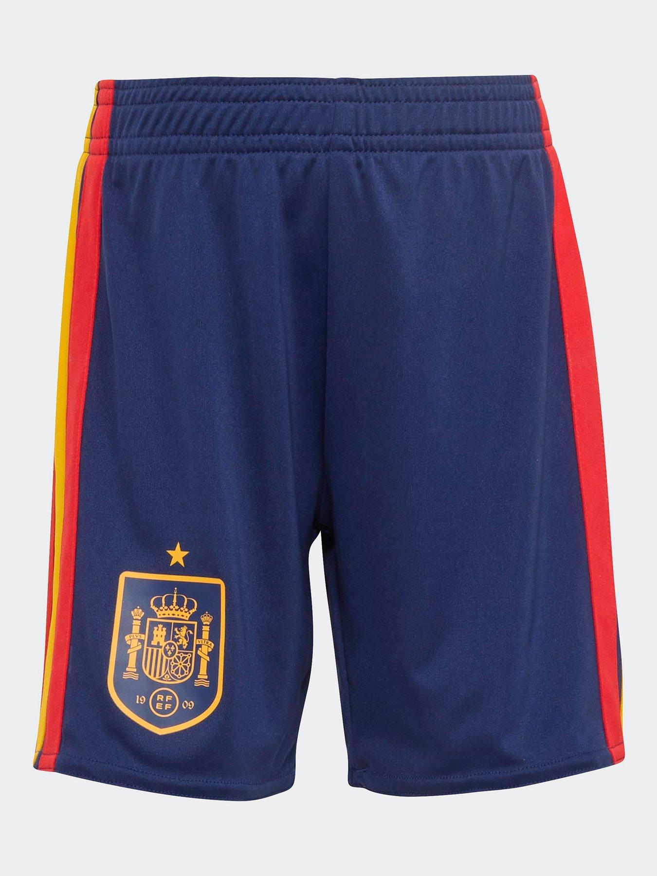 adidas Junior Spain Replica 26 Home Mini Football Kit - Red | Very