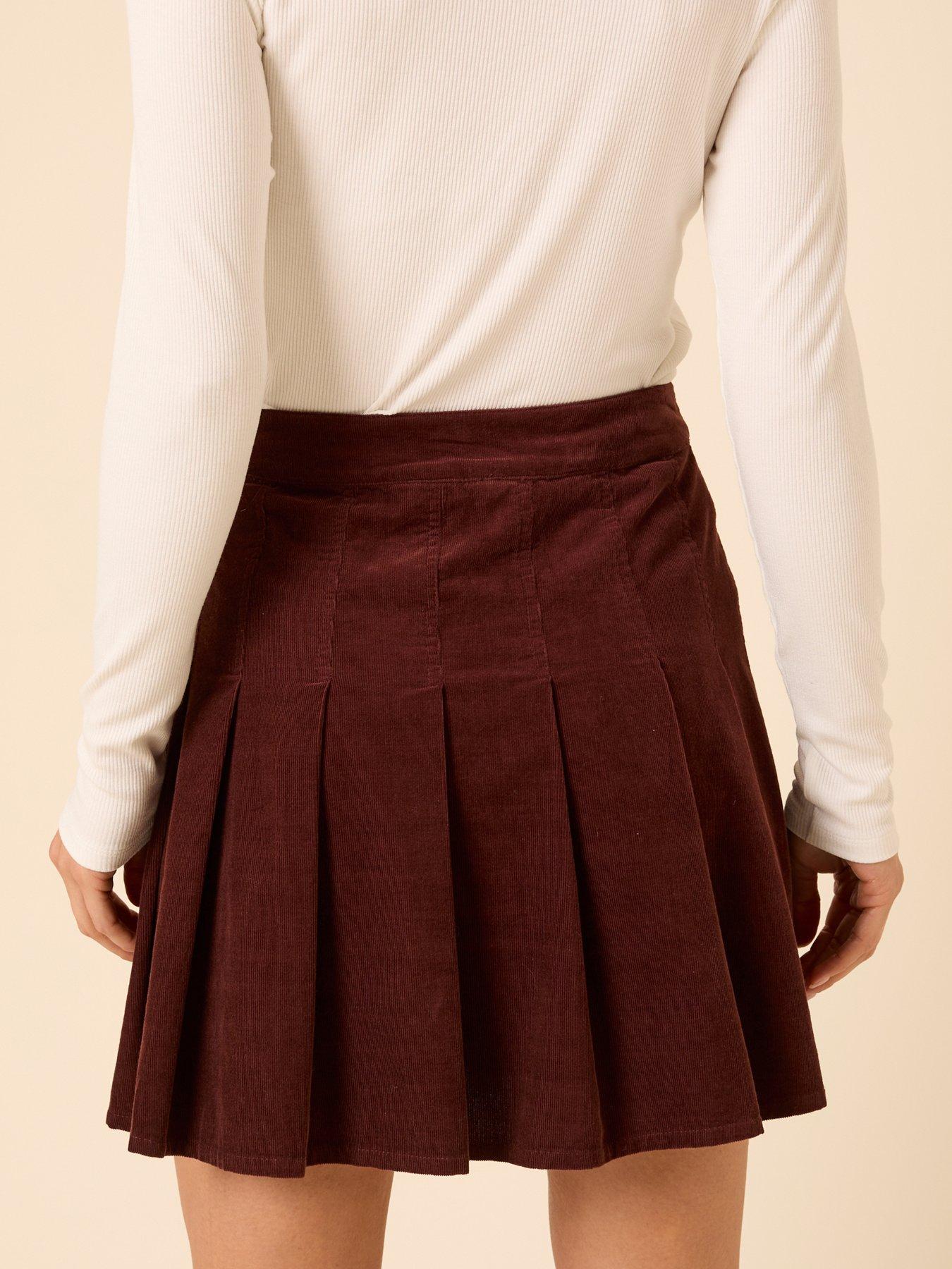 Nobodys Child Vincent Cord Skirt - Brown | Very