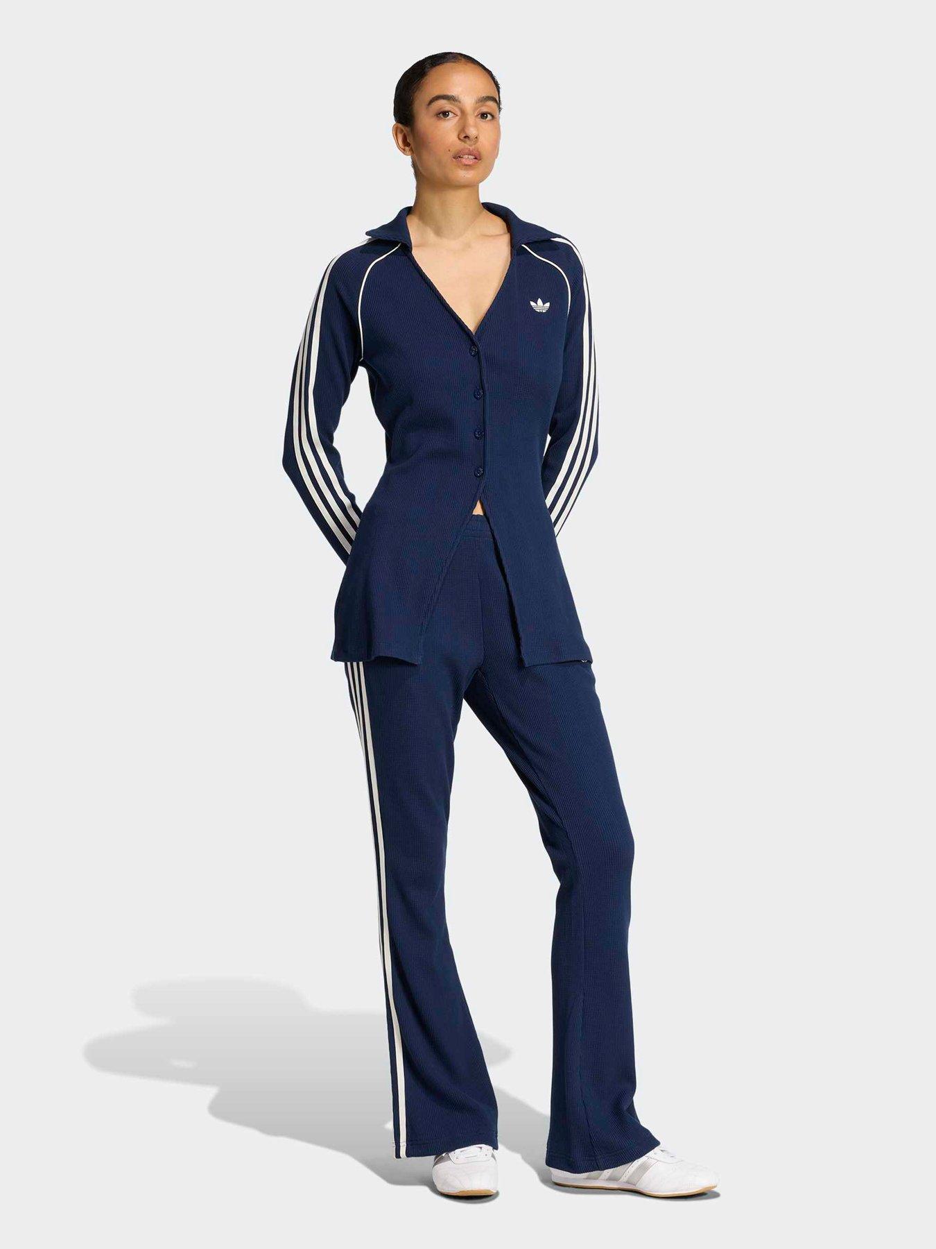 adidas Originals Womens Waffle Pants - Blue | Very
