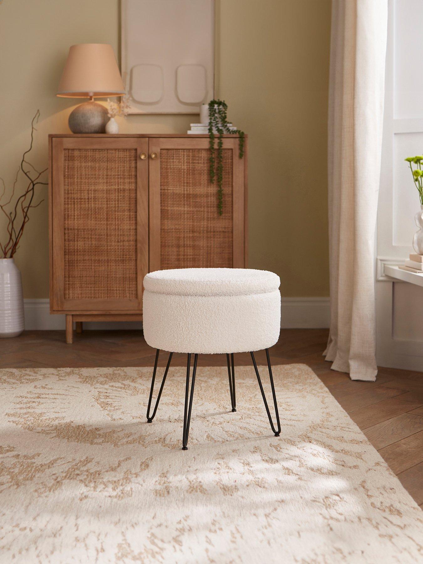 GFW Avery Teddy Storage Stool | Very