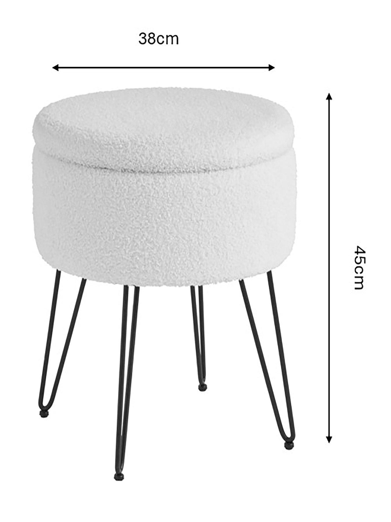 GFW Avery Teddy Storage Stool | Very
