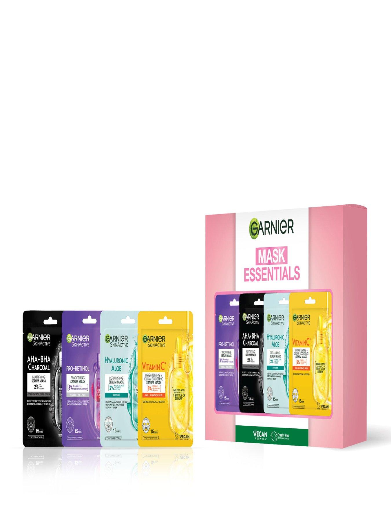 Garnier Mask Essentials Giftset - For all skin types - Replumps skin | Very