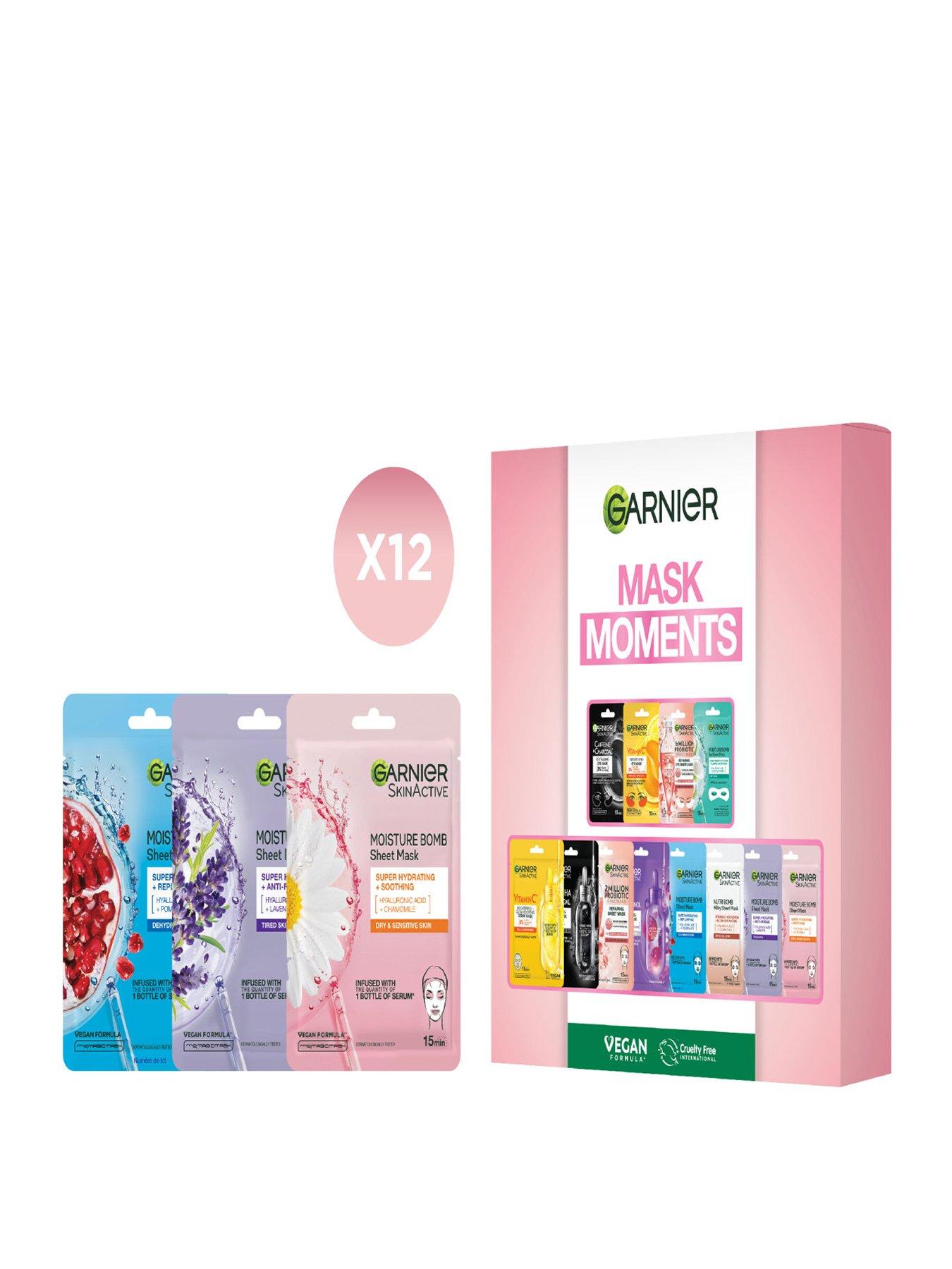Garnier Mask Moments Collection with 12 essential masks | Very