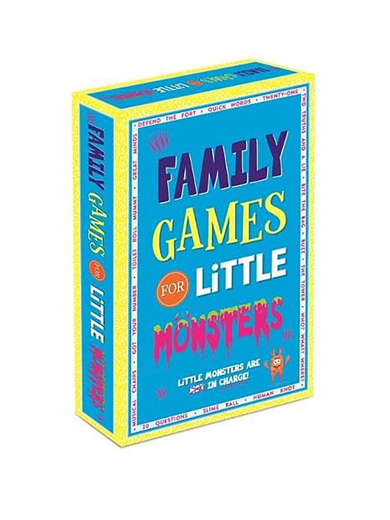 Family Games for Little Monsters Game Box | Very