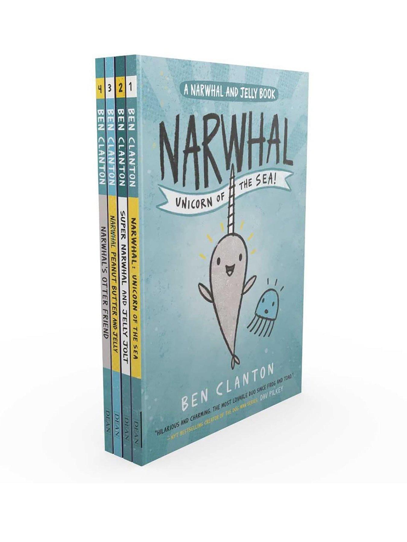 Narwhal and Jelly 4 Book Set by Ben Clanton | Very