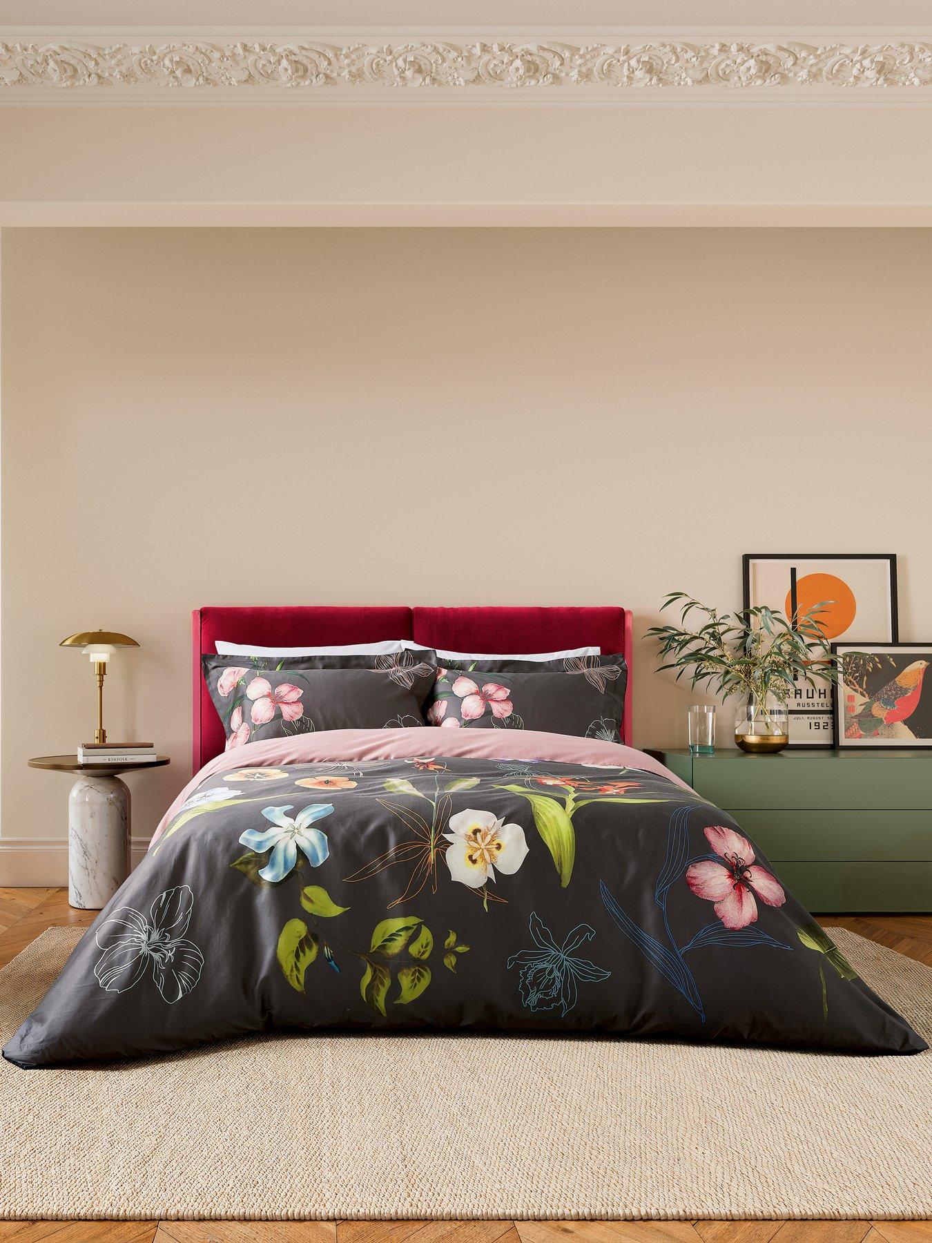 Ted Baker New Hampton Cover Duvet Set Charcoal | Very