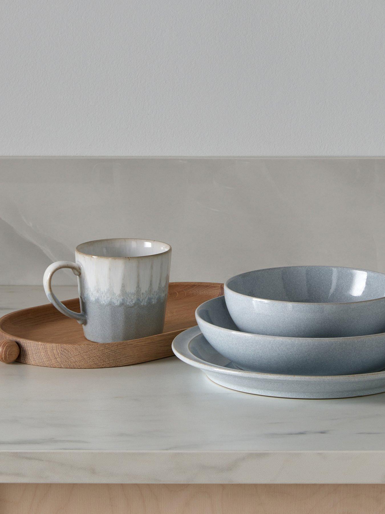 Denby Reactive Light Grey Set Of 2 Mugs | Very