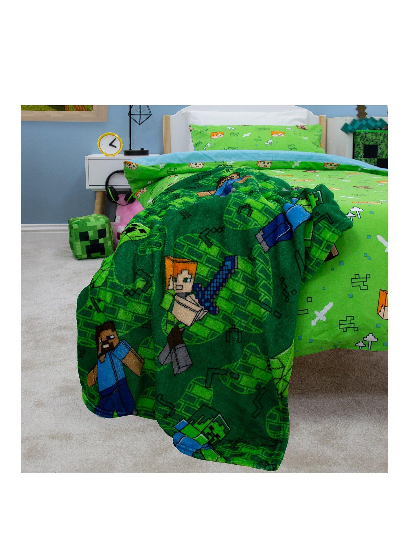 Minecraft Levels Fleece Blanket | Very