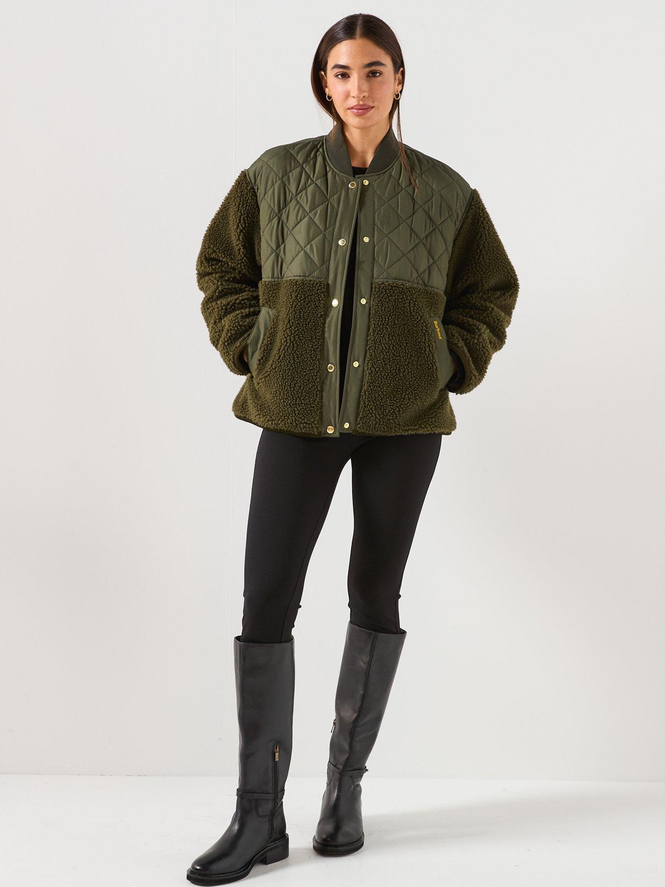 Barbour Wetherby Fleece Jacket - Green | Very