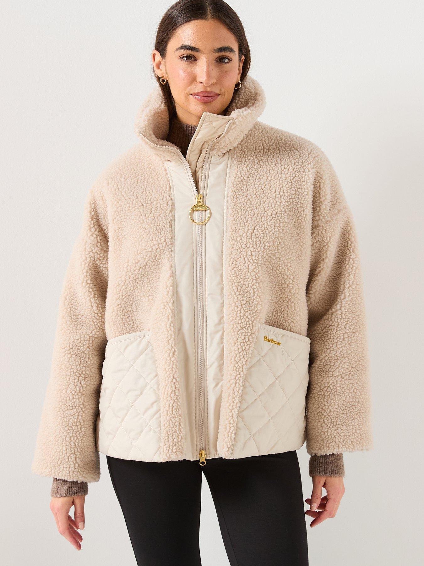 Barbour Brawby Fleece - White | Very