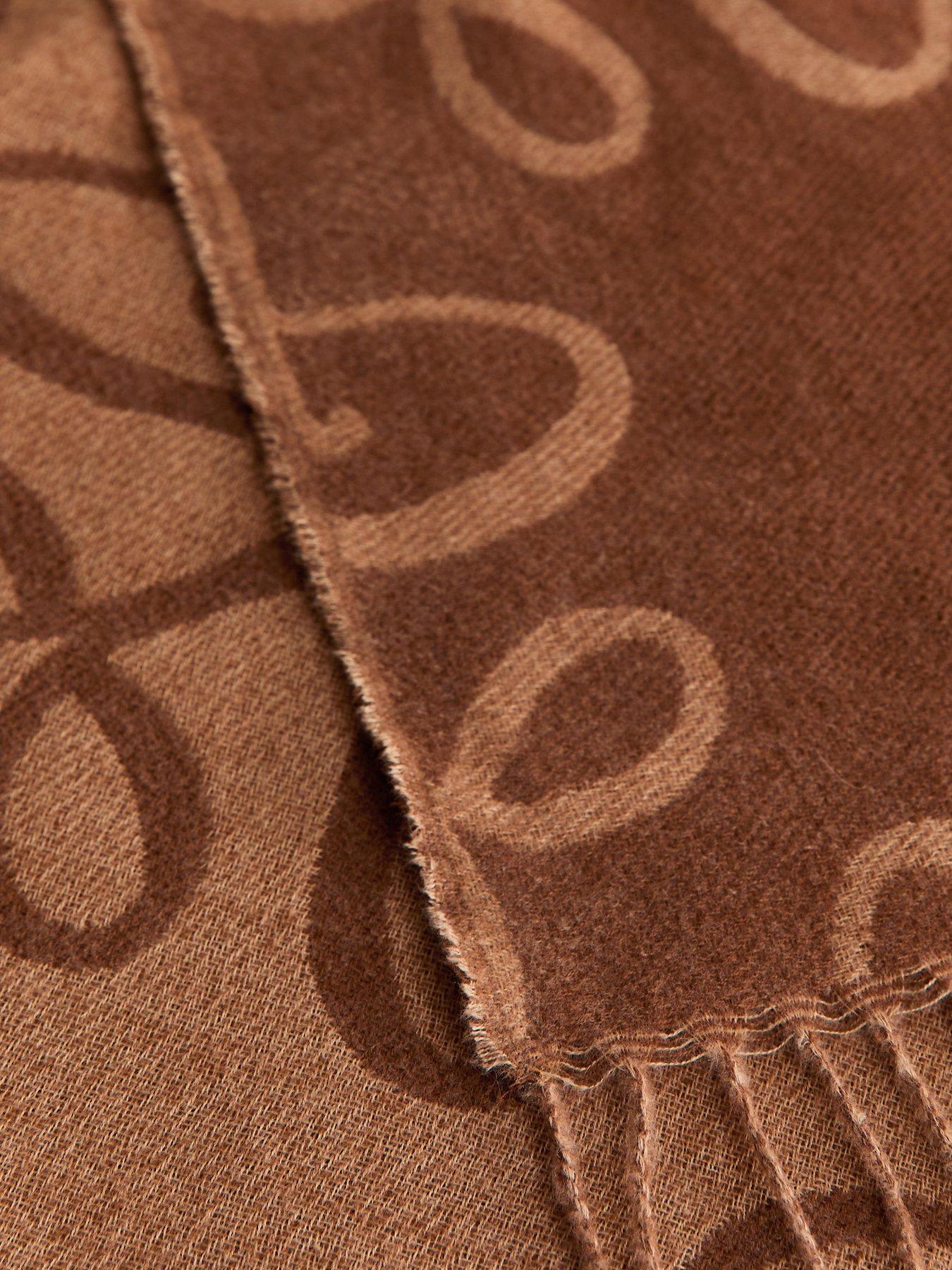 New Look Logo Monogram Scarf - Brown | Very