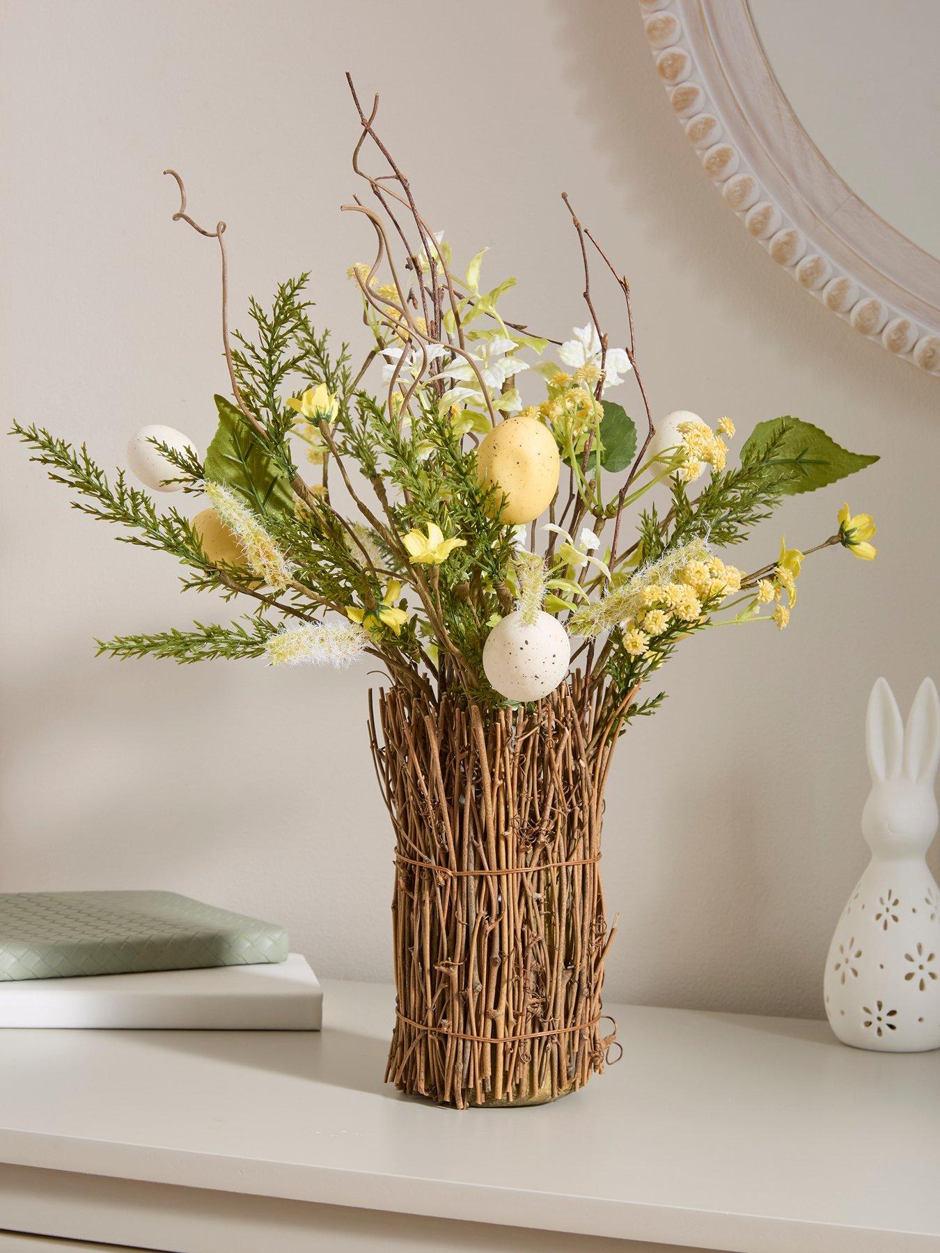 The Very Collection 45cm Easter Foliage Table Centre | Very