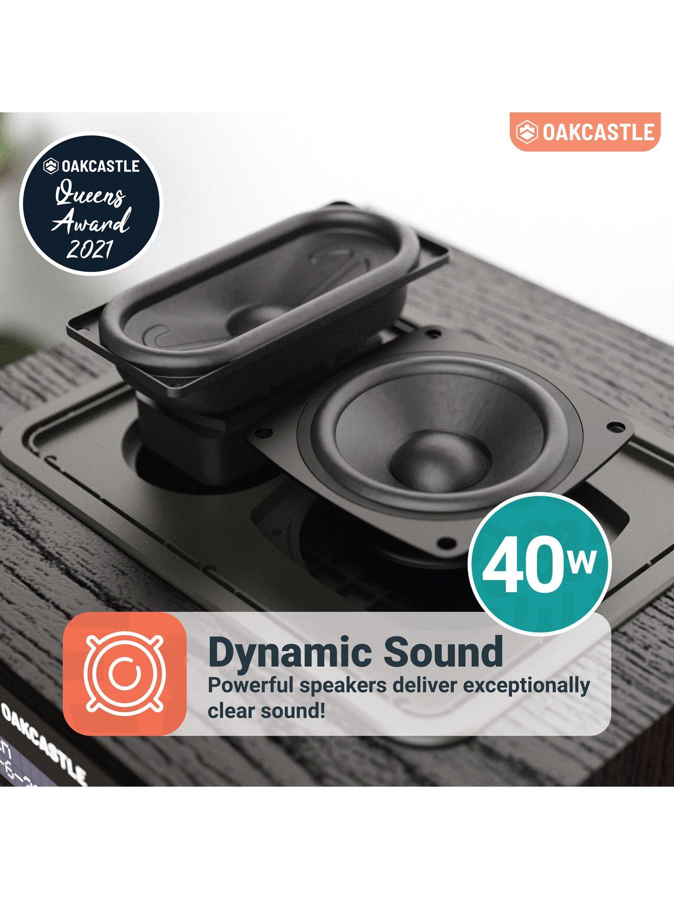 Oakcastle DAB400 Music System - Black | Very