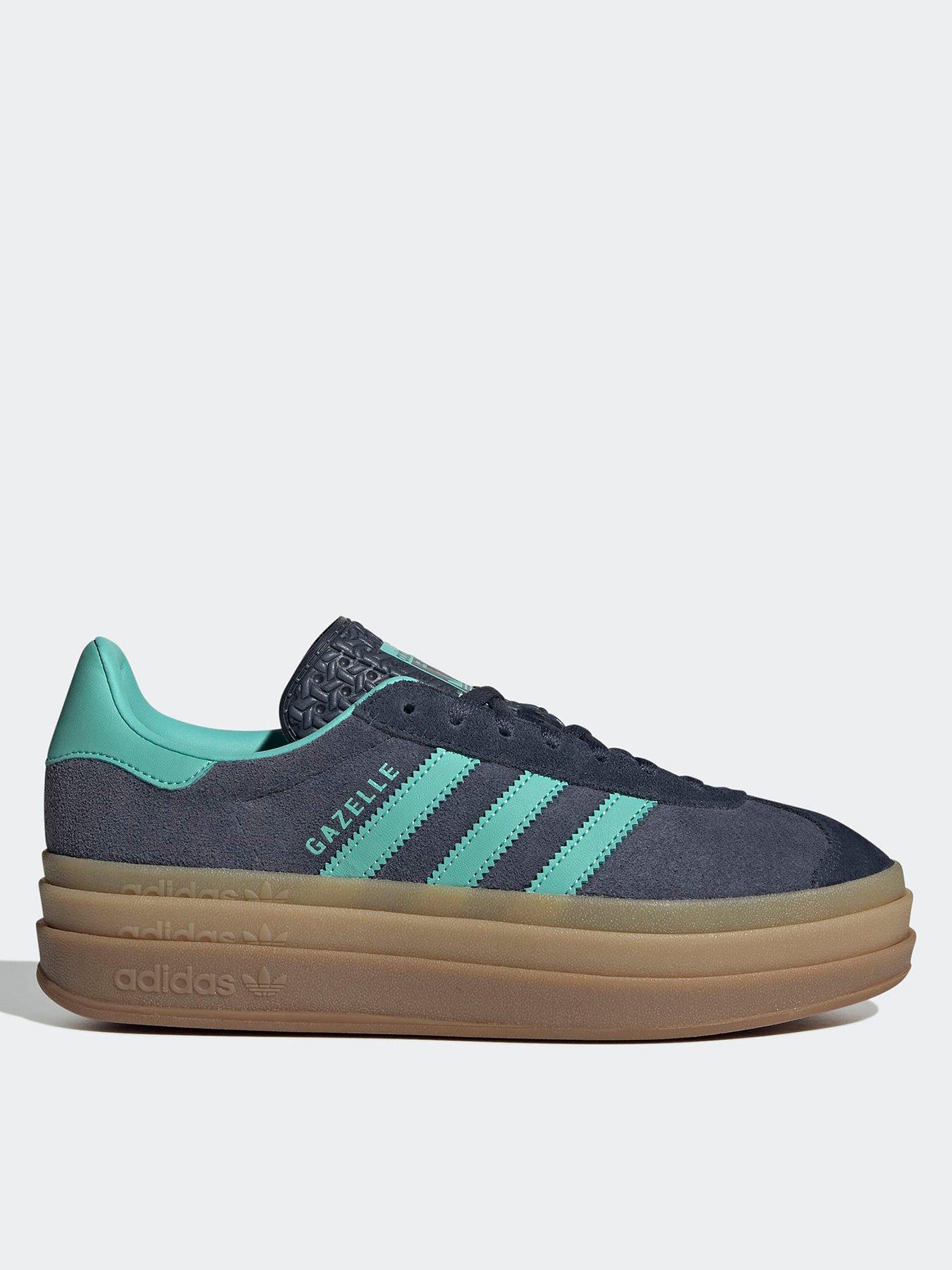 Trainers | Blue | adidas originals gazelle bold | All Footwear | Women ...