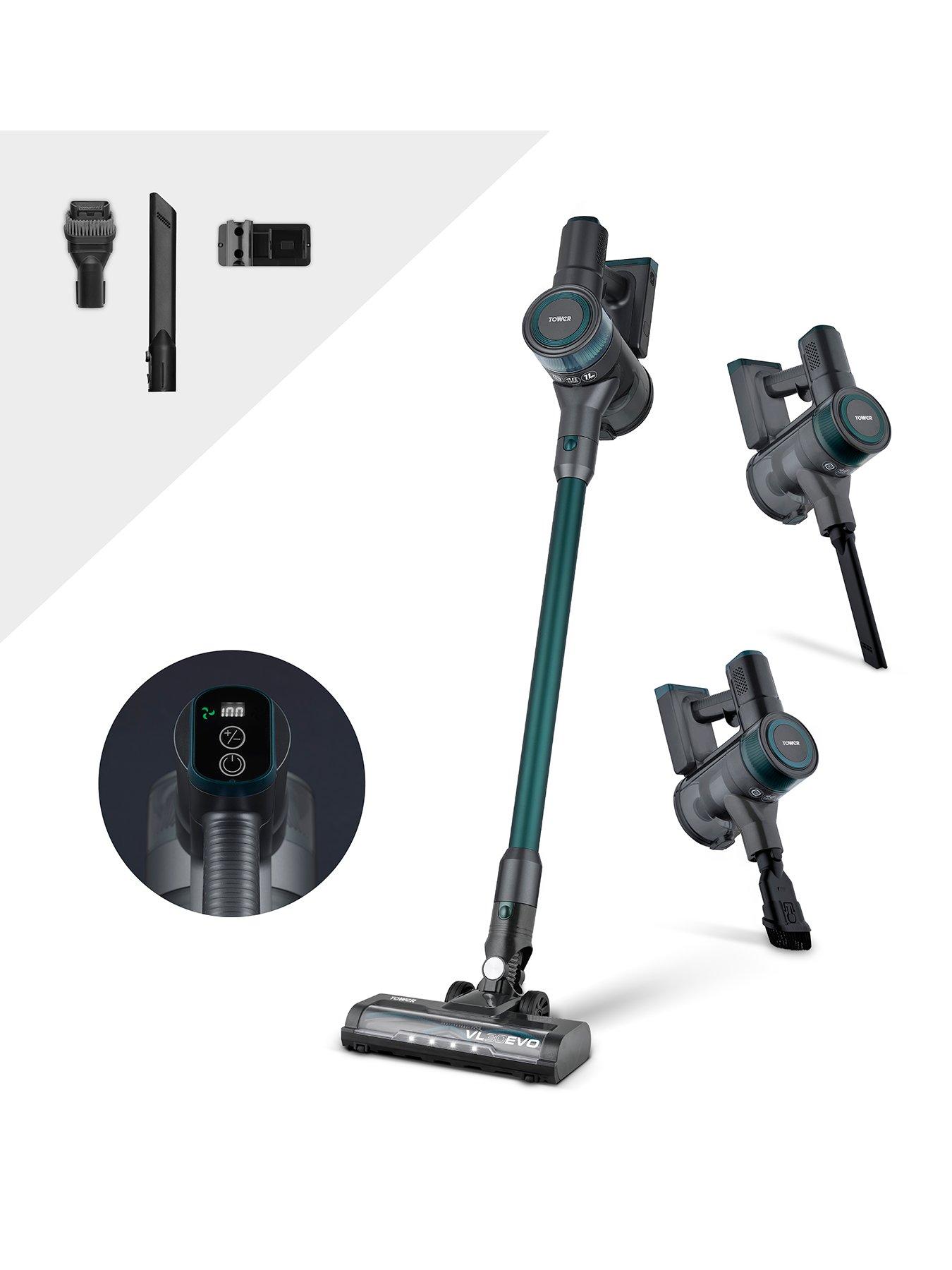 Tower T513013 VL30 EVO Cordless 3-in-1 Vacuum Cleaner - Emerald Green ...