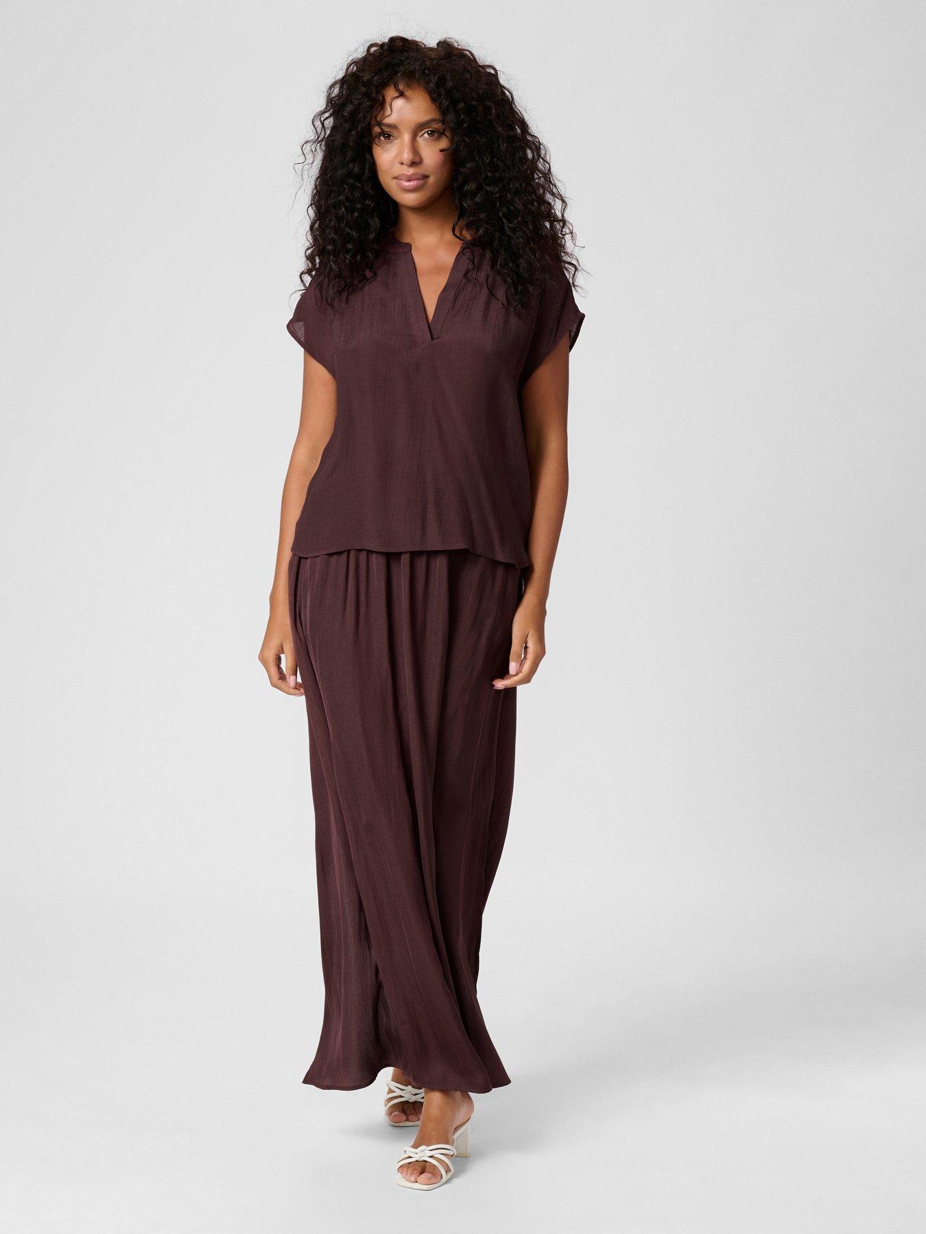 Kaffe Kaanja Blouse - Red | Very