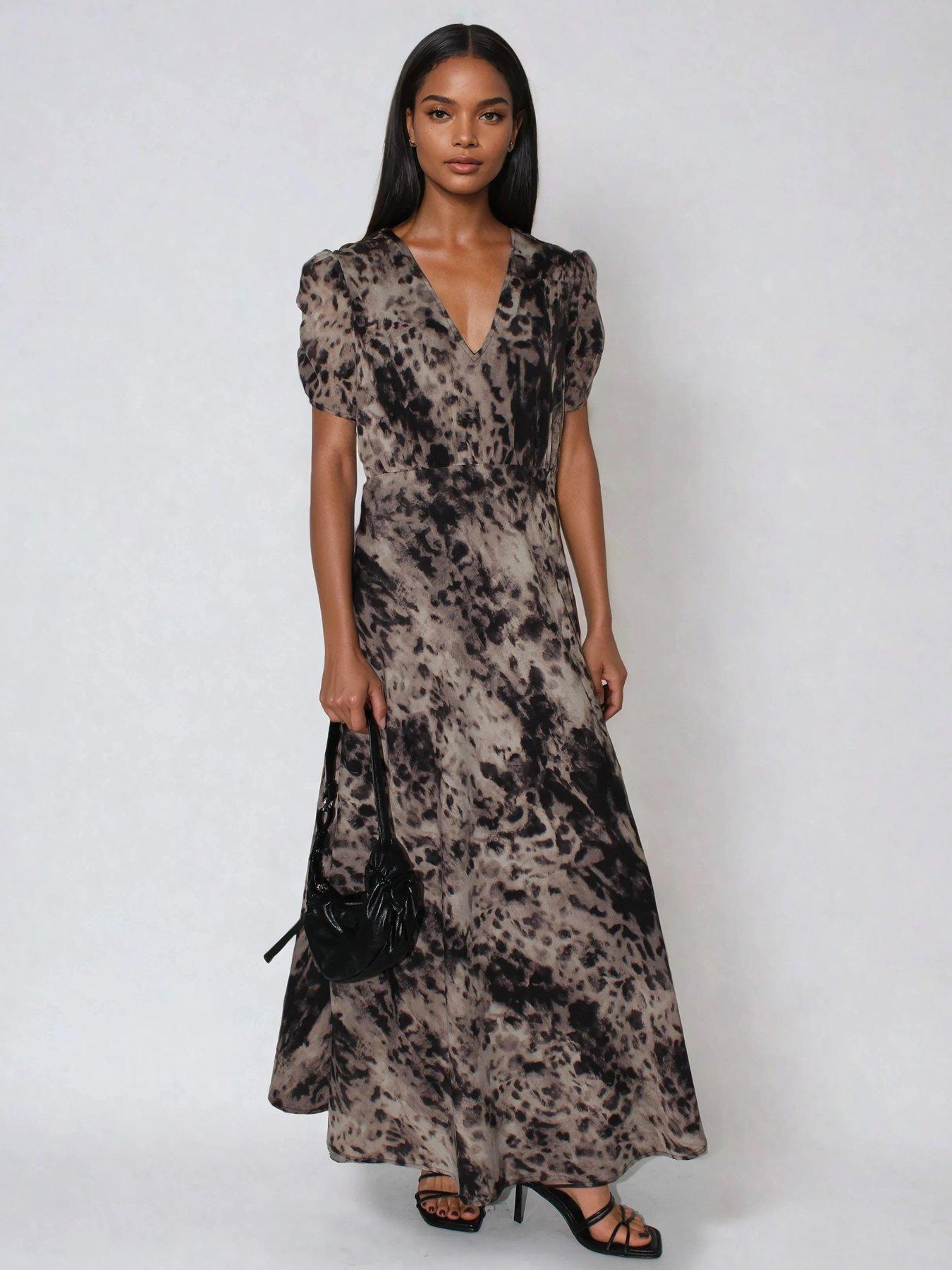 Religion Isabel Maxi Tea Dress - Brown | Very