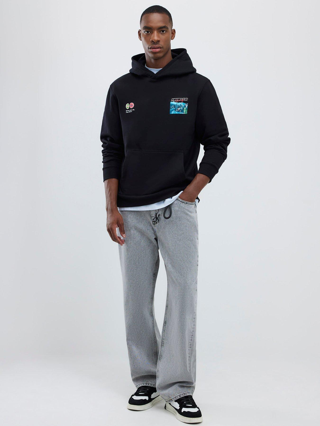 River Island Marello Racing Graphic Hoodie - Black | Very