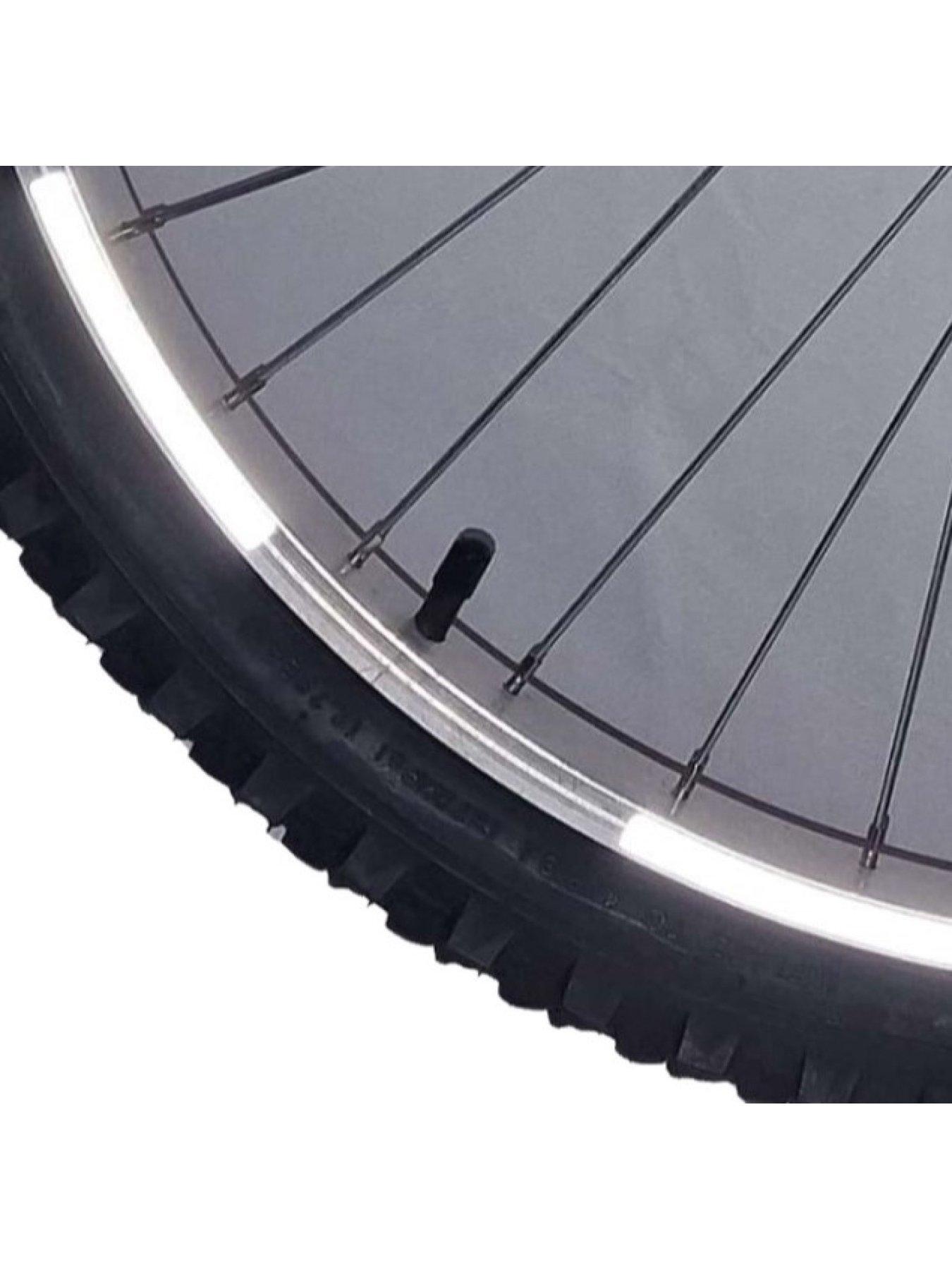 AWE Hi Visibility Bike/Helmet, 3M Scotchlite, Neon/White Reflective ...