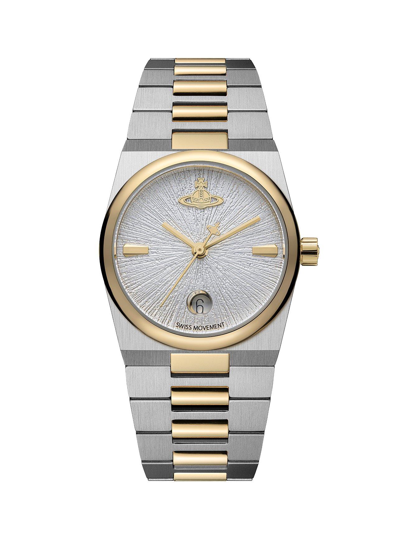 Vivienne Westwood The Hoxton Ladies Quartz Watch Silver White Dial Two ...