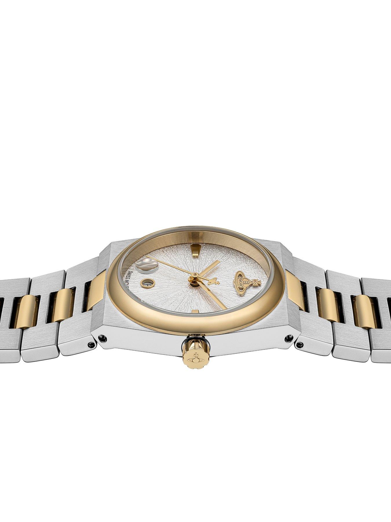 Vivienne Westwood The Hoxton Ladies Quartz Watch Silver White Dial Two ...