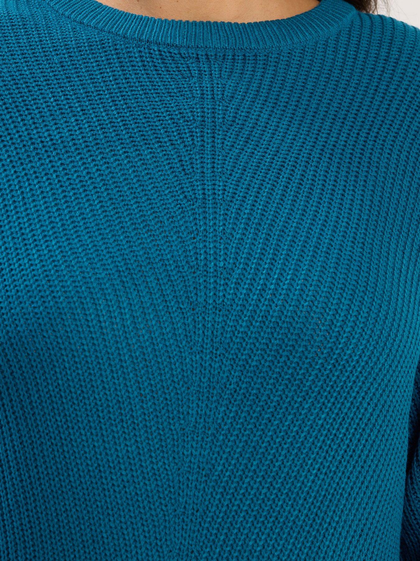 Yours Curve Essential Jumper - Blue | Very