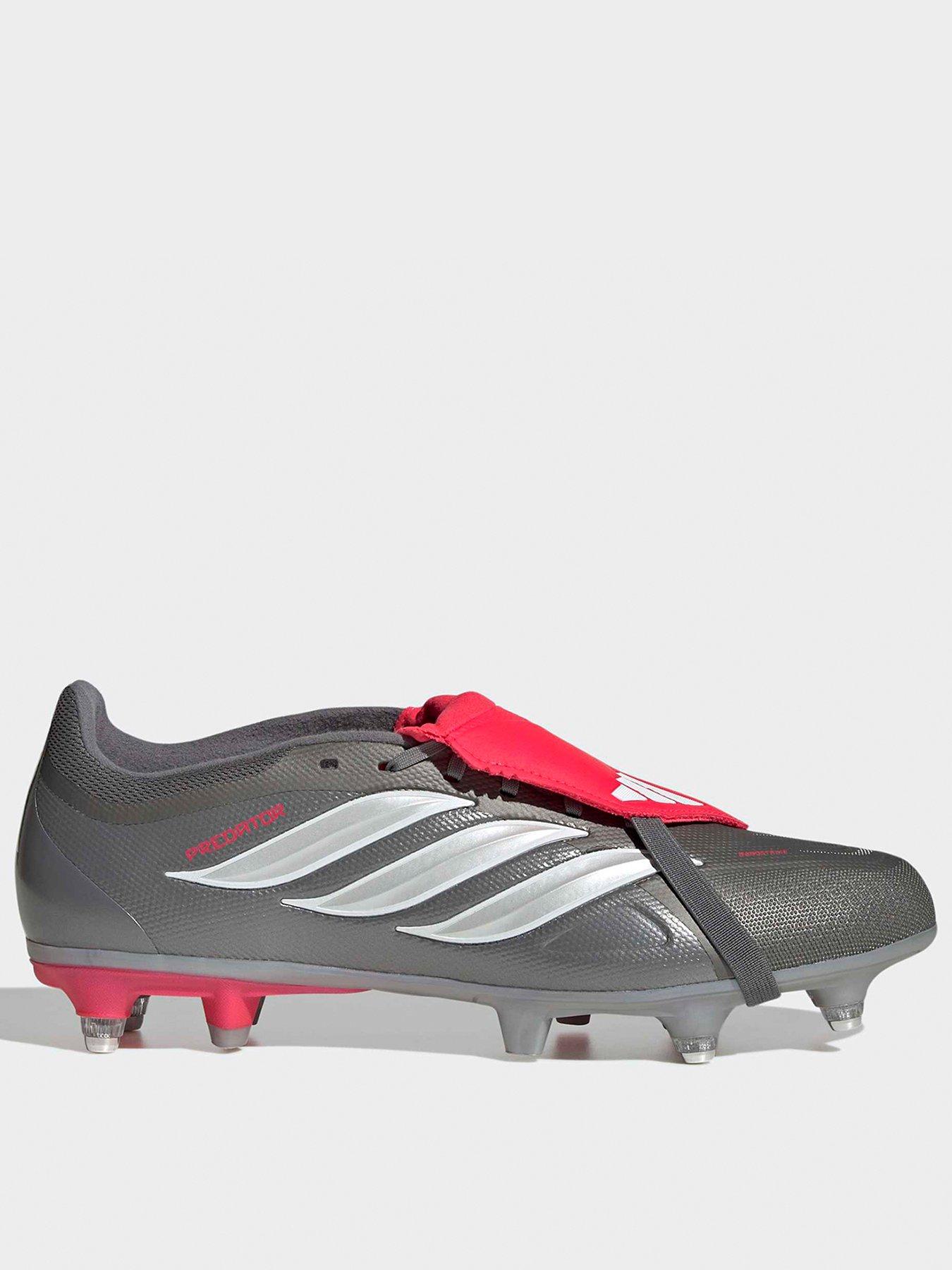 adidas Mens Predator League Soft Ground Football Boots - Grey | Very