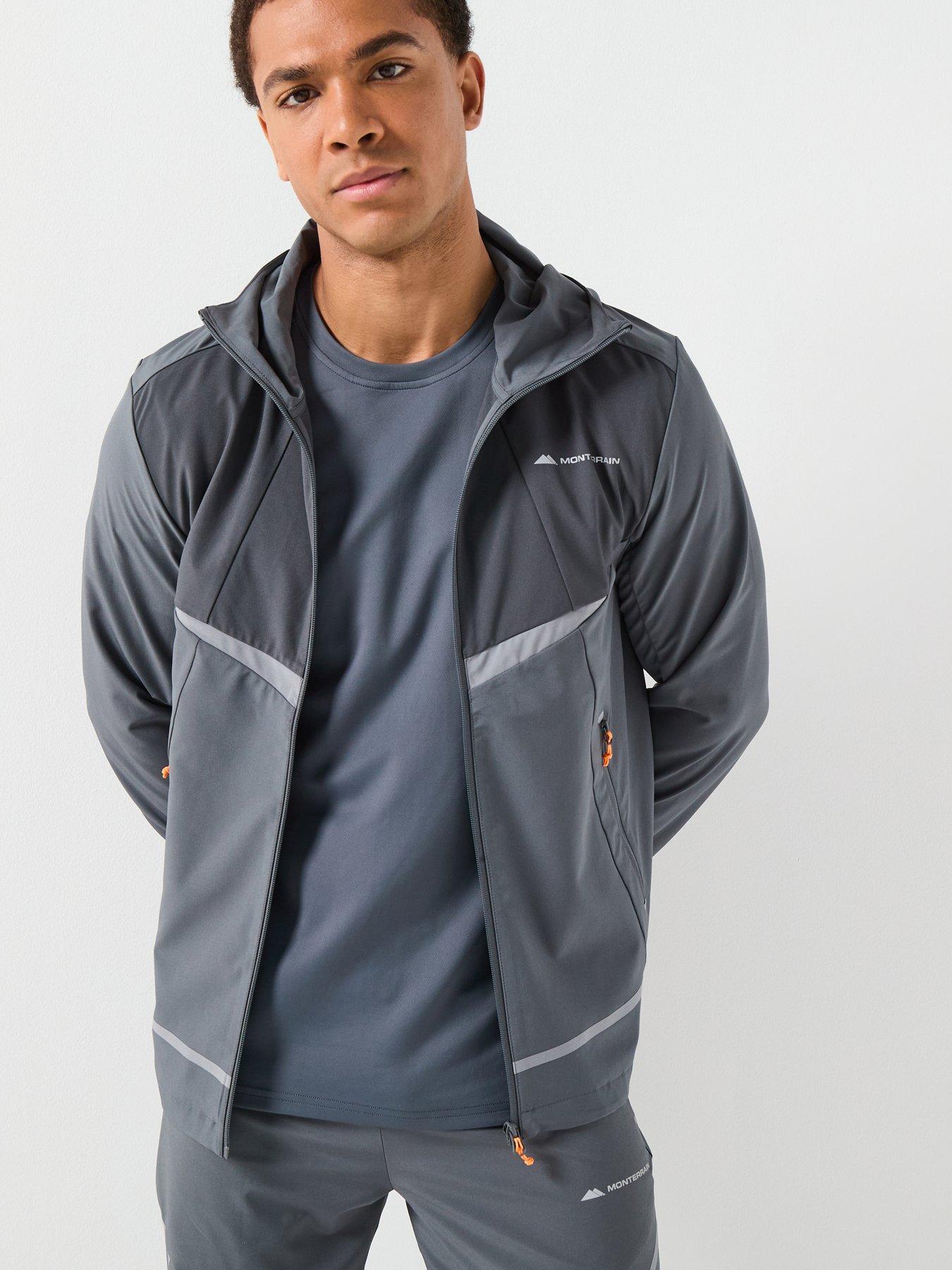 Monterrain Mens Defence Windrunner - Grey | Very
