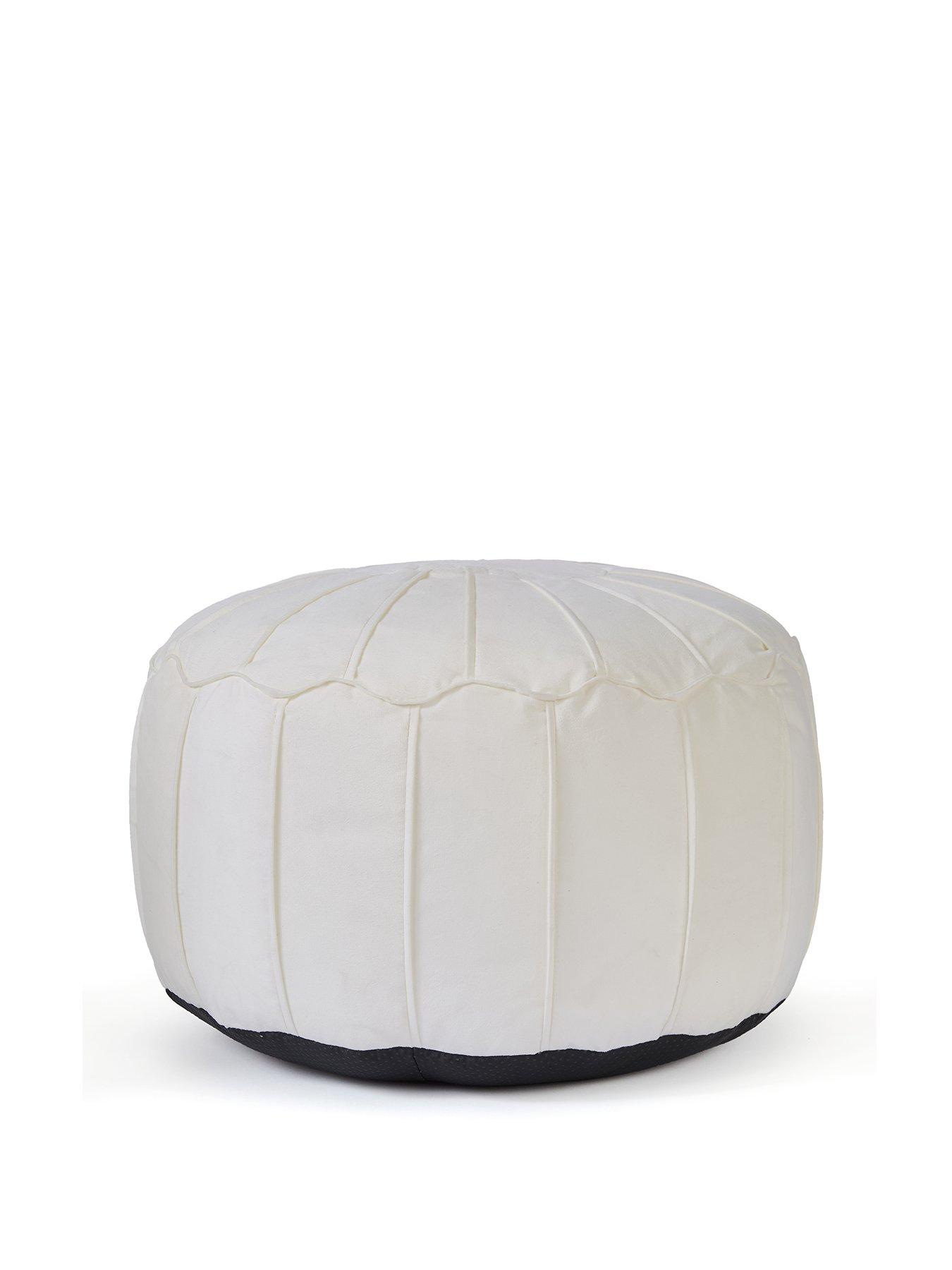 The Very Collection Moroccan Velvet Pouffe | Very