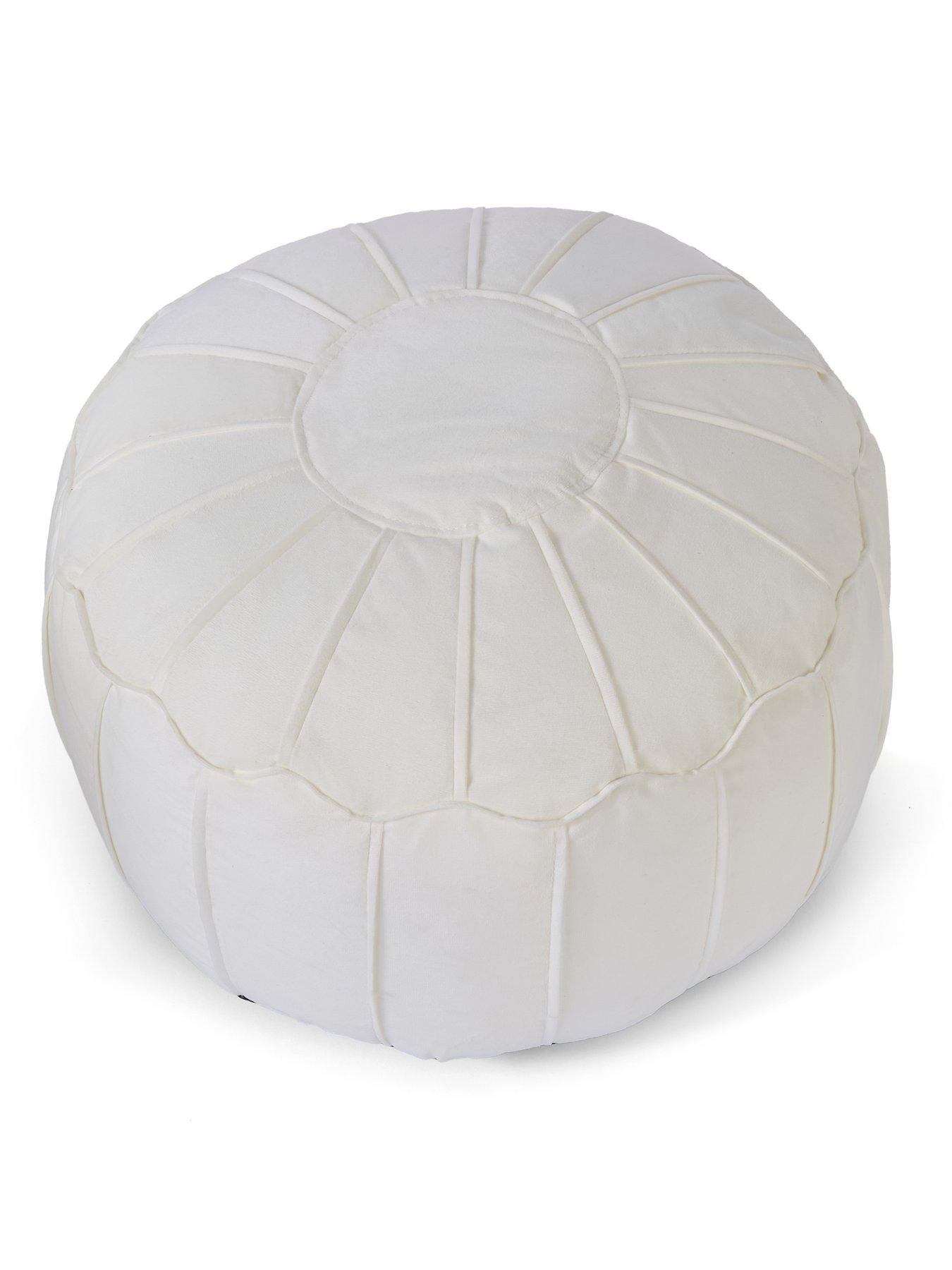 The Very Collection Moroccan Velvet Pouffe | Very