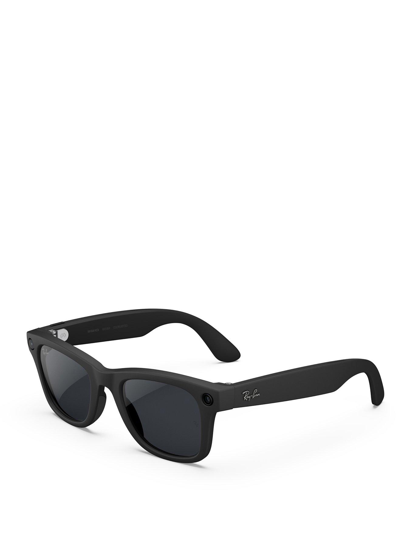 Ray-Ban Meta Wayfarer Large (Gen 2) - Matte Black, Transitions ® Grey ...