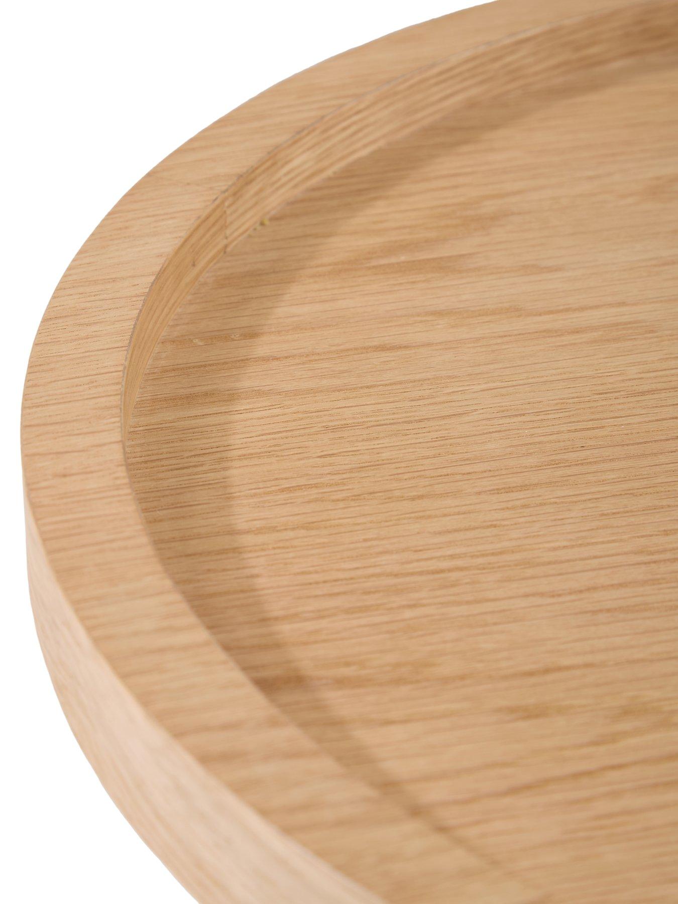 The Very Collection Odette Side Table - Natural/Black - FSC® Certified ...
