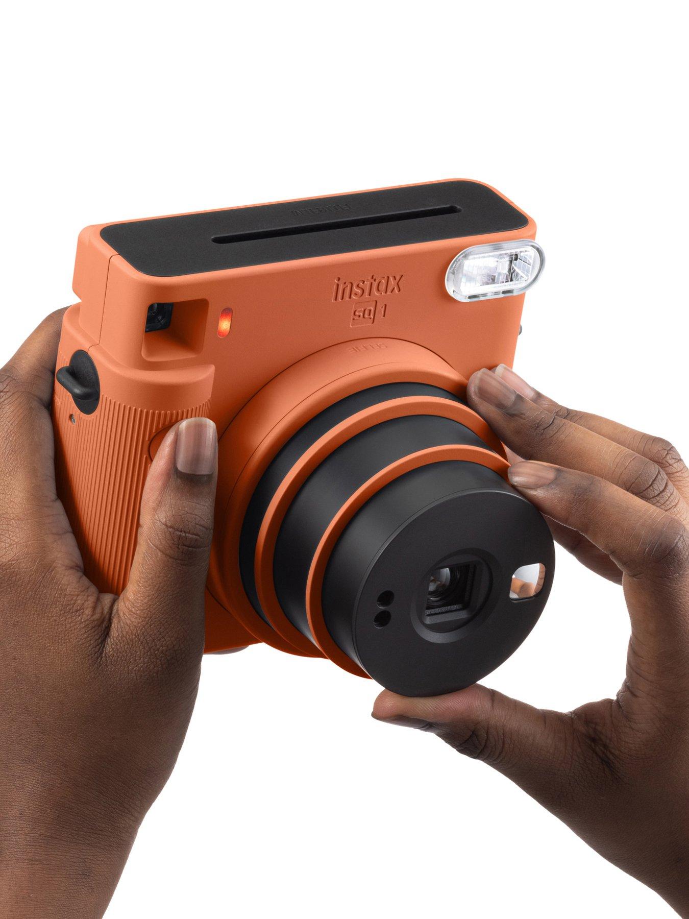 Fujifilm Instax Square SQ1 Instant Camera - Terracotta Orange - Camera ...