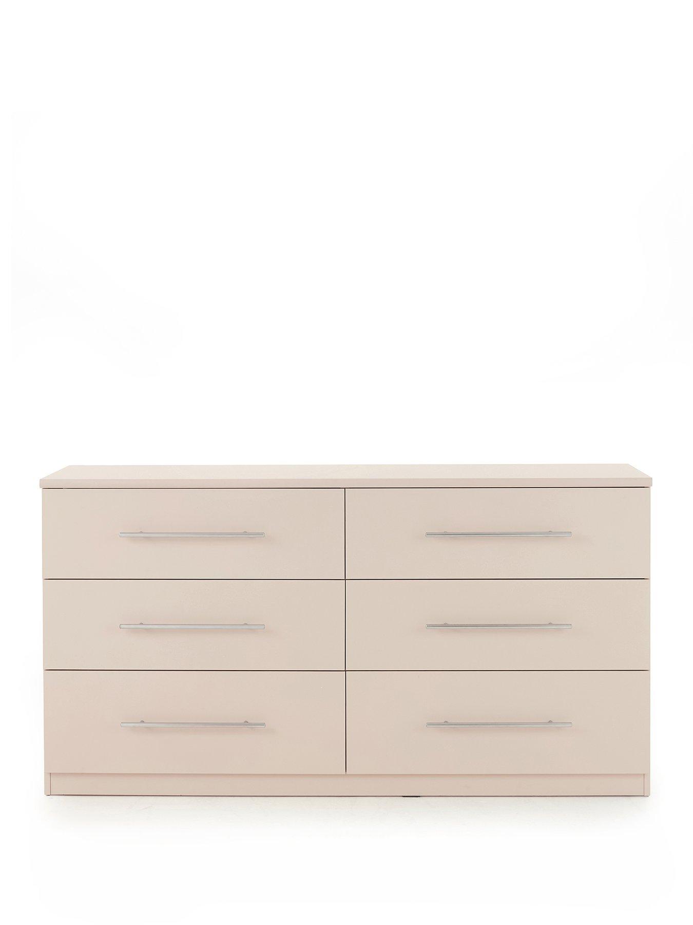 The Very Collection Prague 6 Drawer Chest - Oatmeal - FSC® Certified | Very