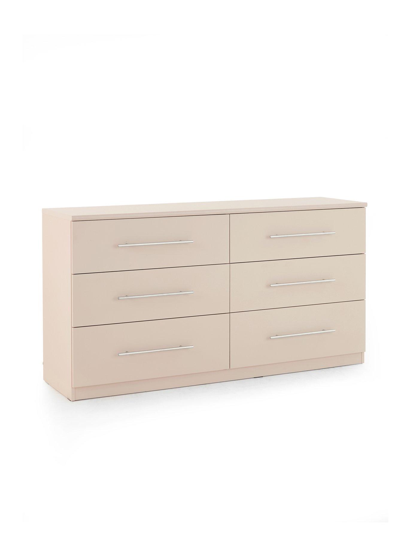 The Very Collection Prague 6 Drawer Chest - Oatmeal - FSC® Certified | Very