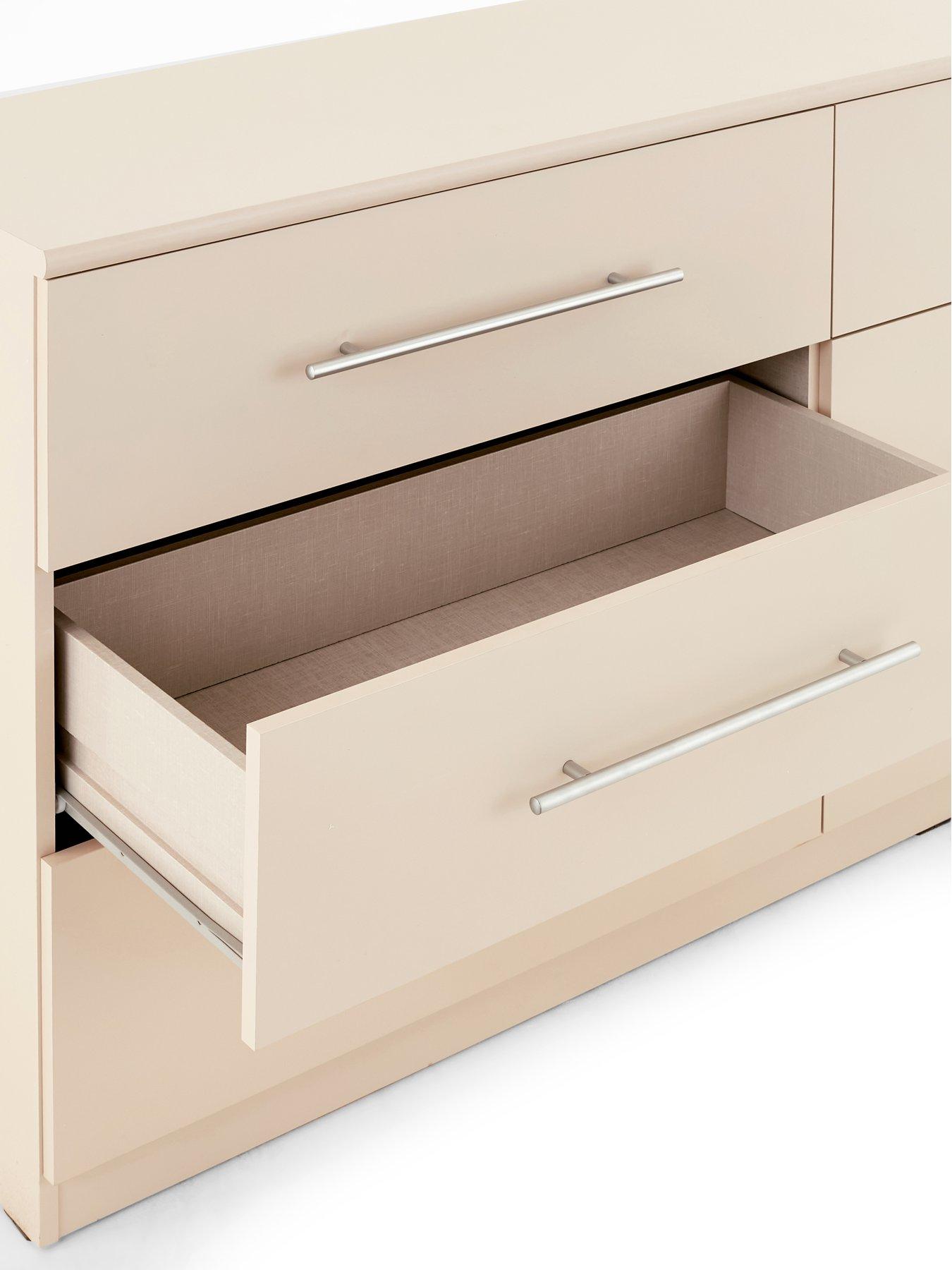The Very Collection Prague 6 Drawer Chest - Oatmeal - FSC® Certified | Very