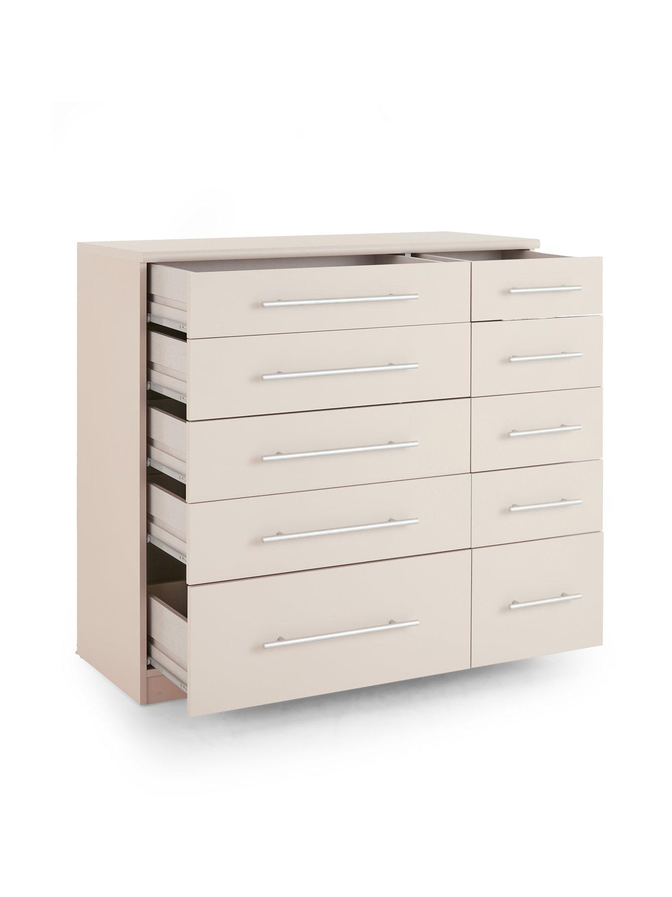 The Very Collection Prague Graduated 5 + 5 Chest - Oatmeal - FSC ...