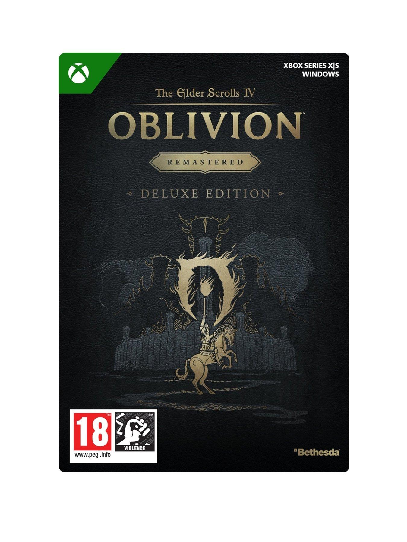 Xbox The Elder Scrolls IV: Oblivion Remastered - Deluxe Edition ...