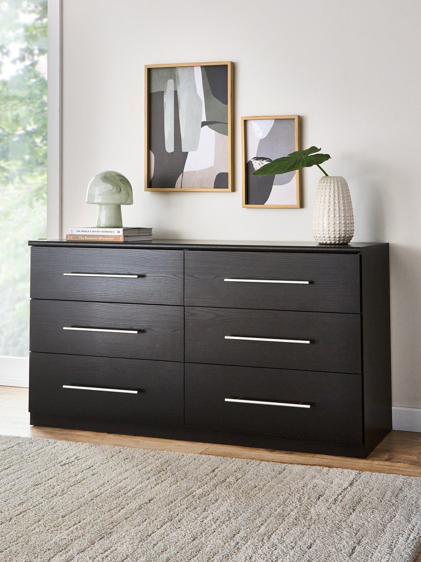 Black Chest of Drawers | Tall, Small & Large | Very
