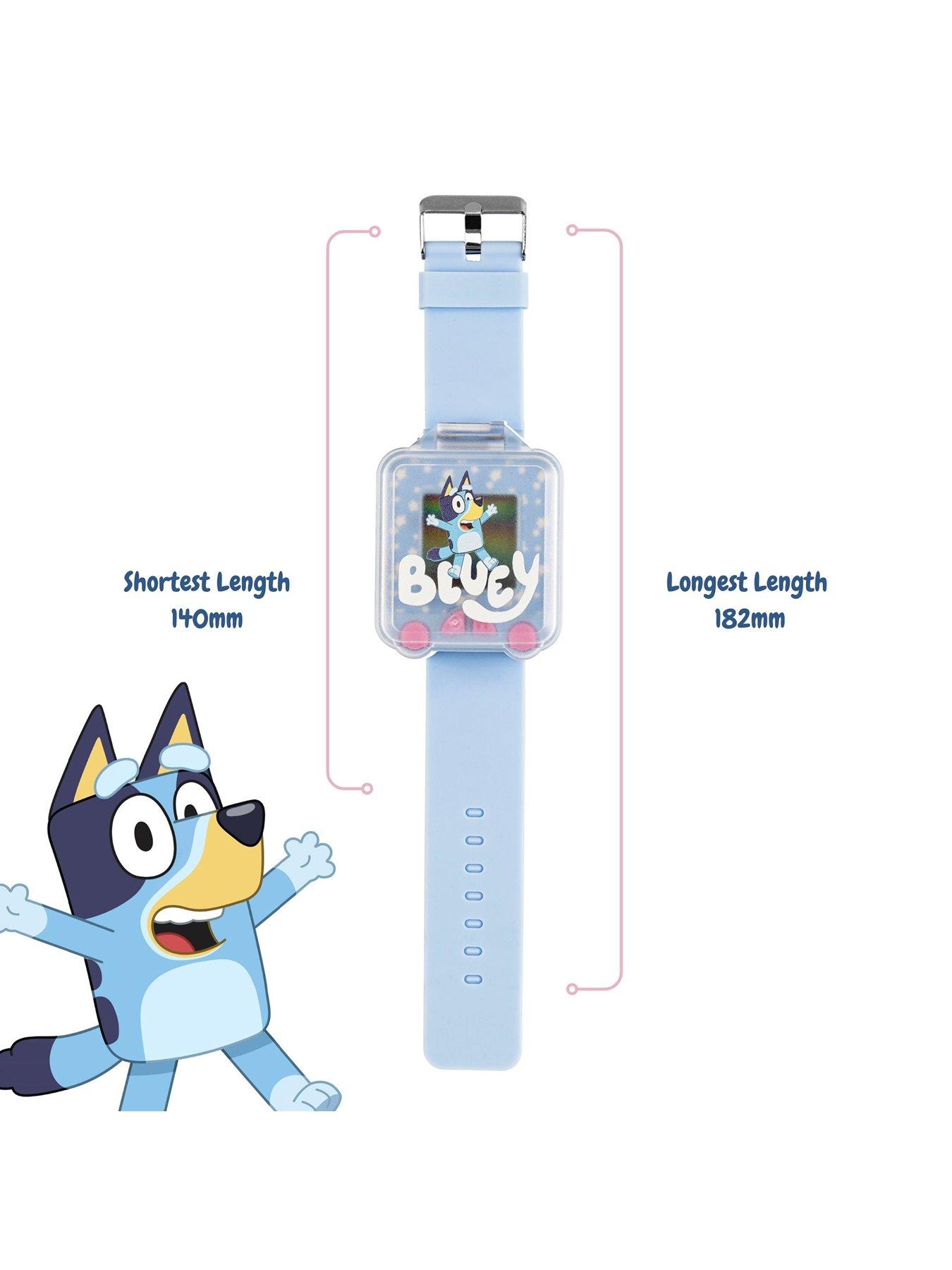 Bluey Blue Strap Learning Watch | Very