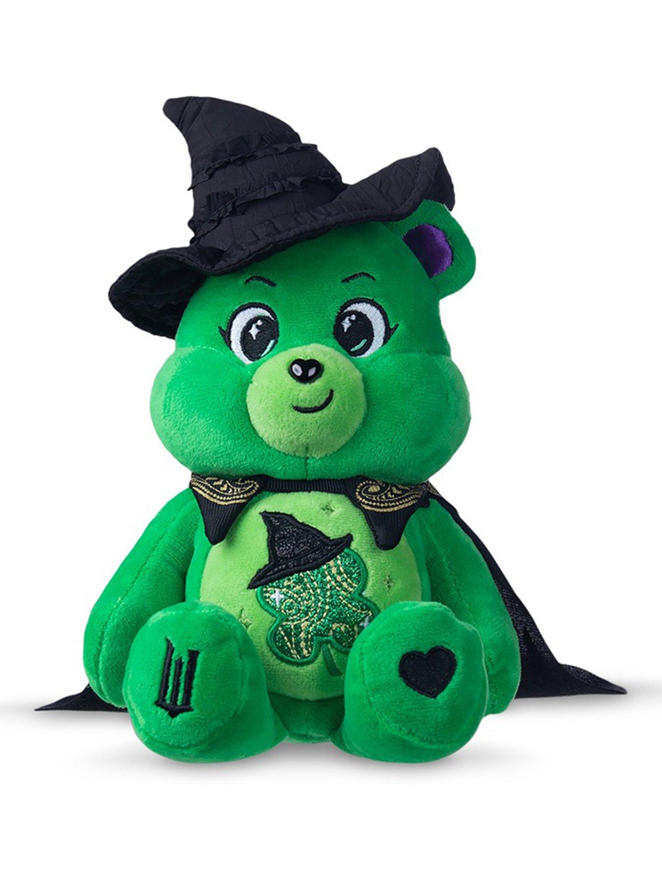 Care Bears 22cm Plush - Care Bears x Wicked - Good Luck Bear as Elphaba ...