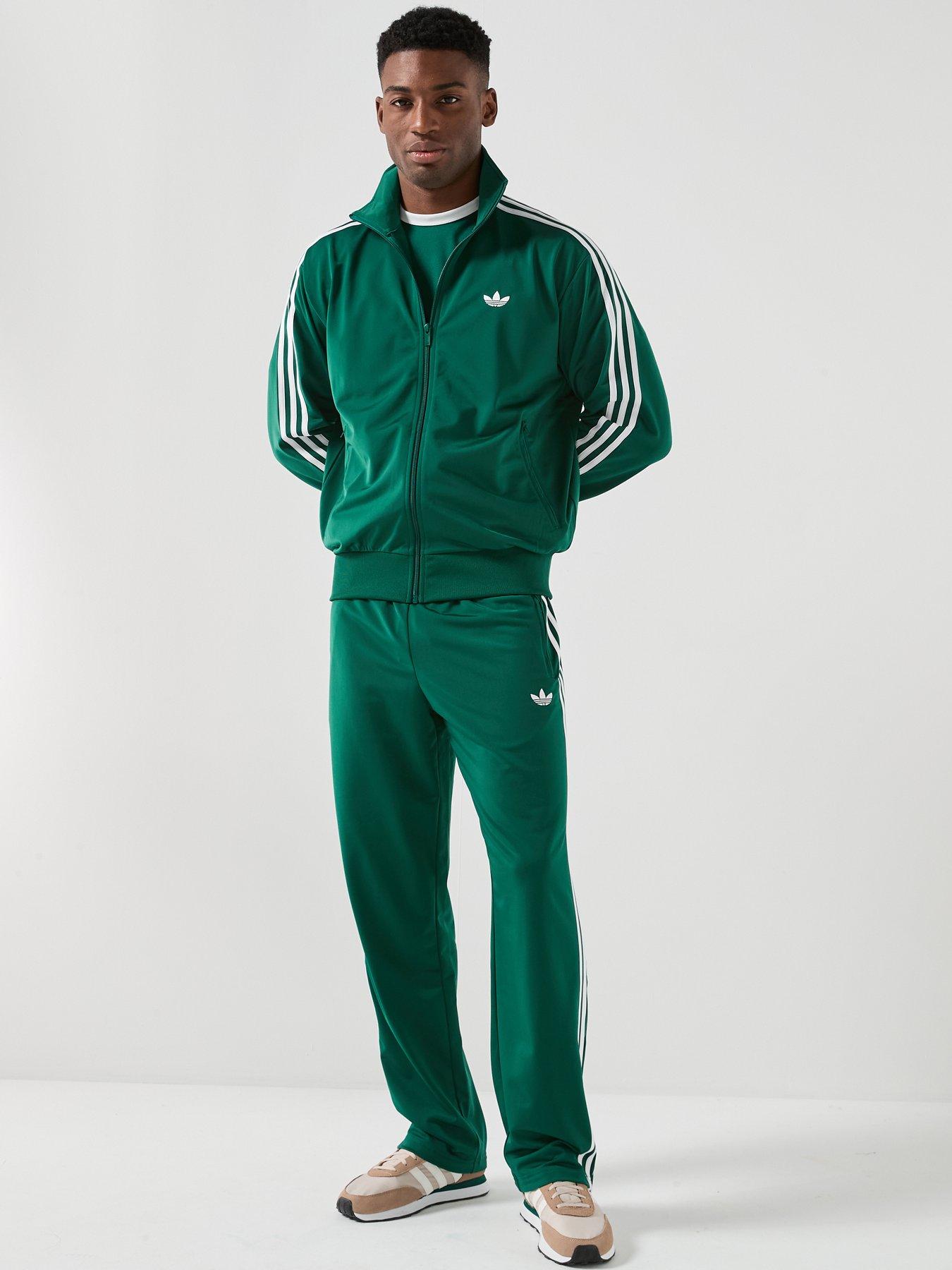 adidas Originals Men's Firebird Tracksuit Top - Green | Very
