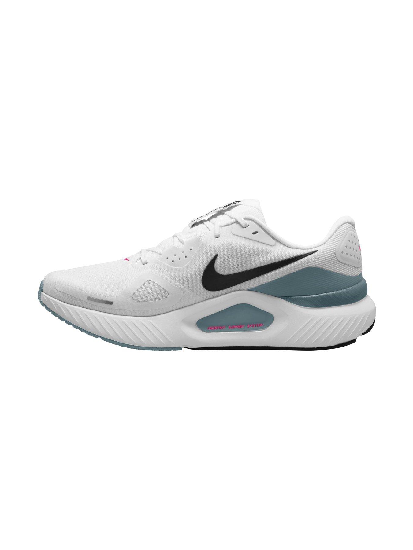 Nike Mens Running Structure 26 Trainers - White | Very